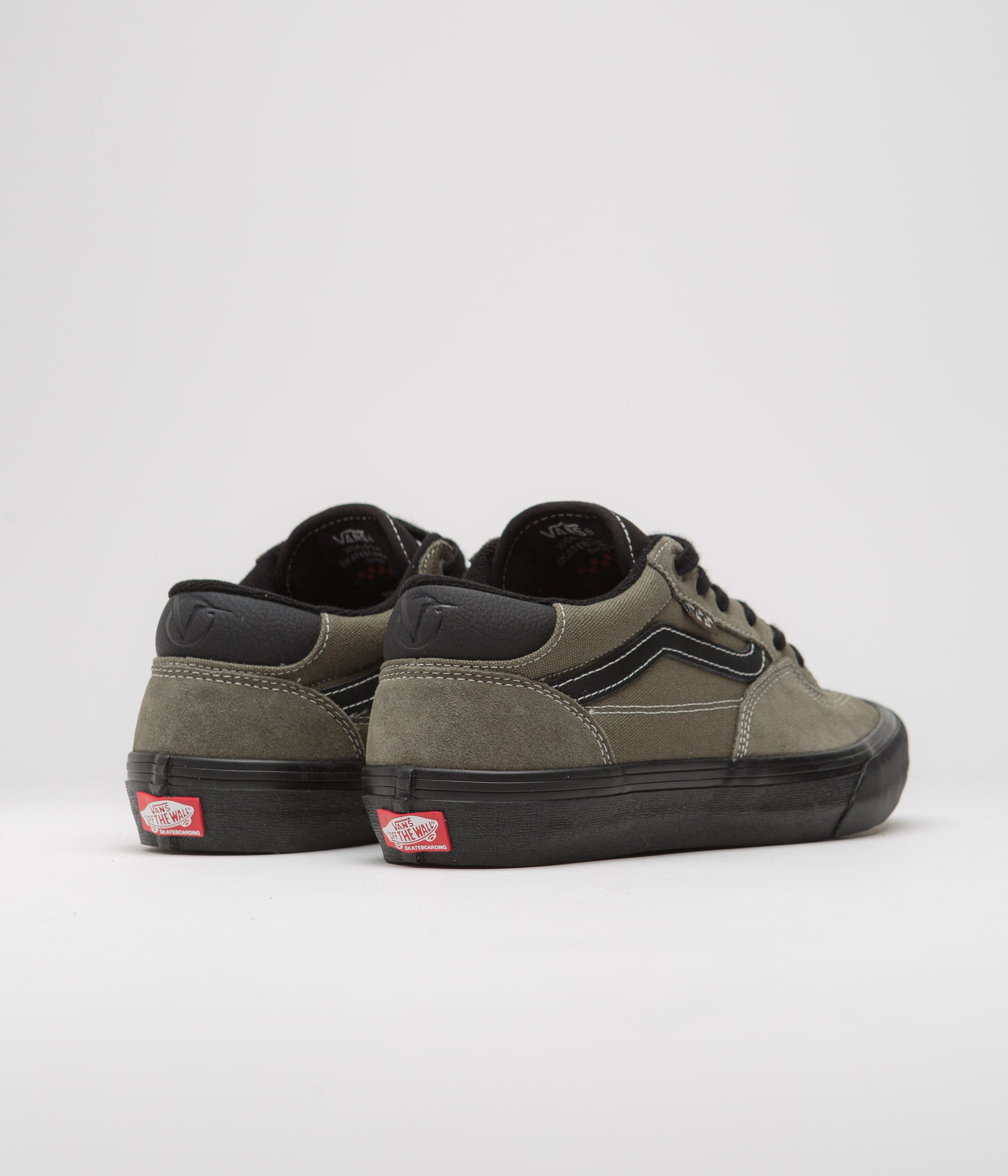 Vans Rowan Shoes - Olive / Black | Flatspot
