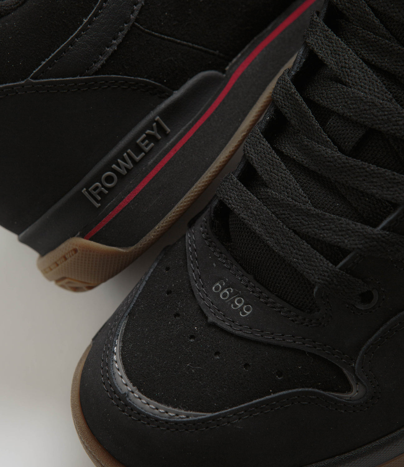 Vans Rowley XLT Shoes - Black / Chili Pepper | Flatspot