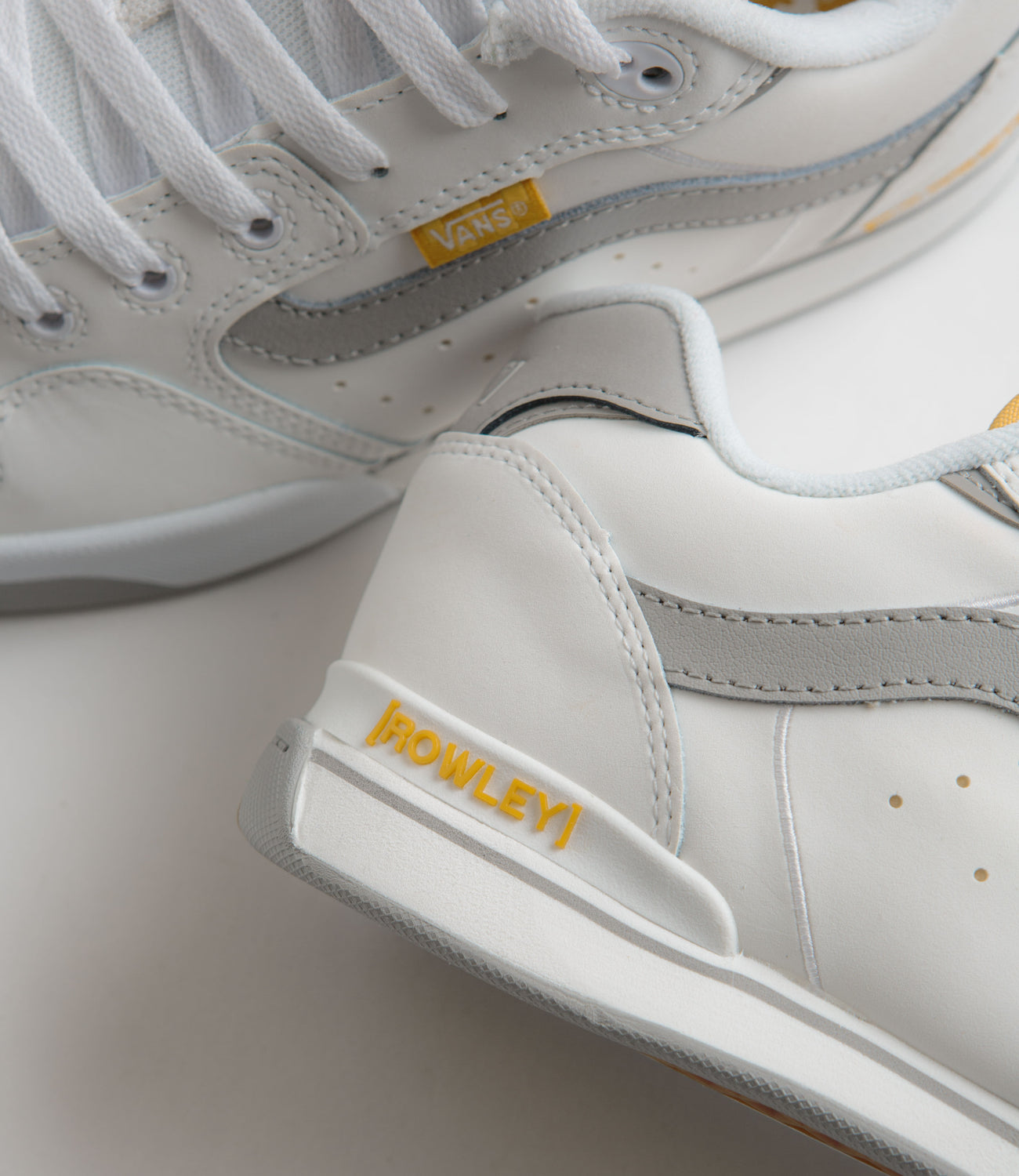 Vans Rowley XLT Shoes - White / Grey | Flatspot