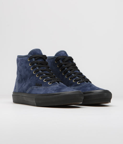 Vans Skate Authentic High Shoes - Navy / Black | Flatspot