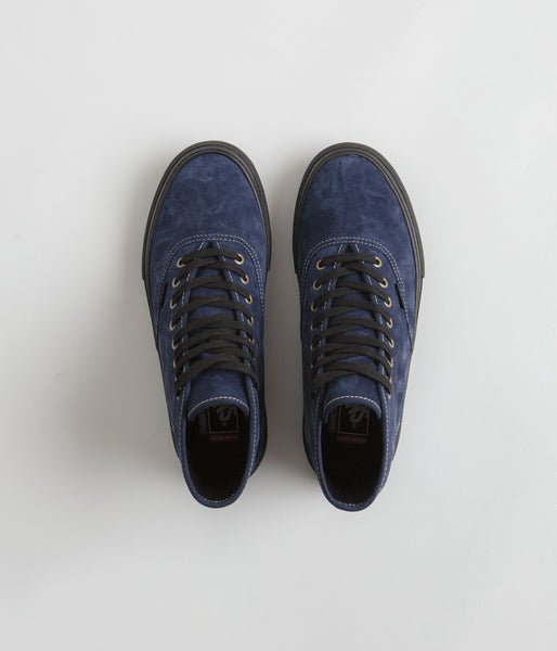 Vans Skate Authentic High Shoes - Navy / Black | Flatspot