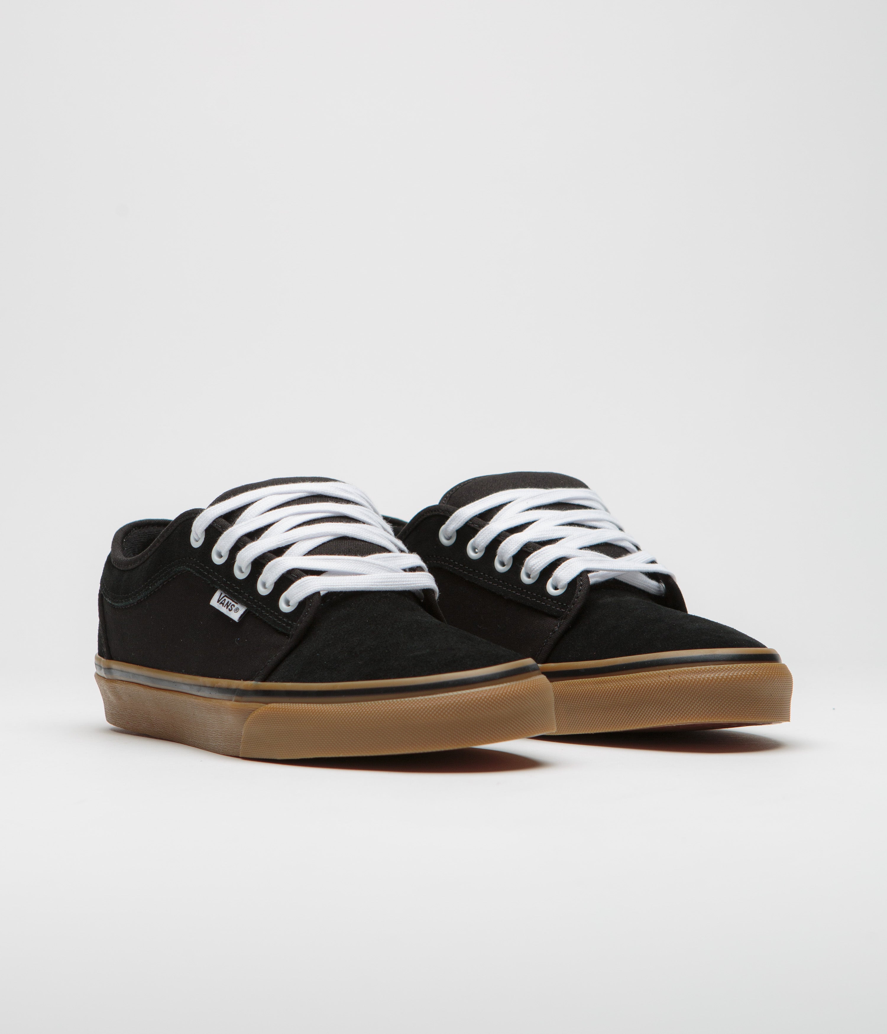 Vans Skate Chukka Low Shoes - Black / Black / Gum | Flatspot
