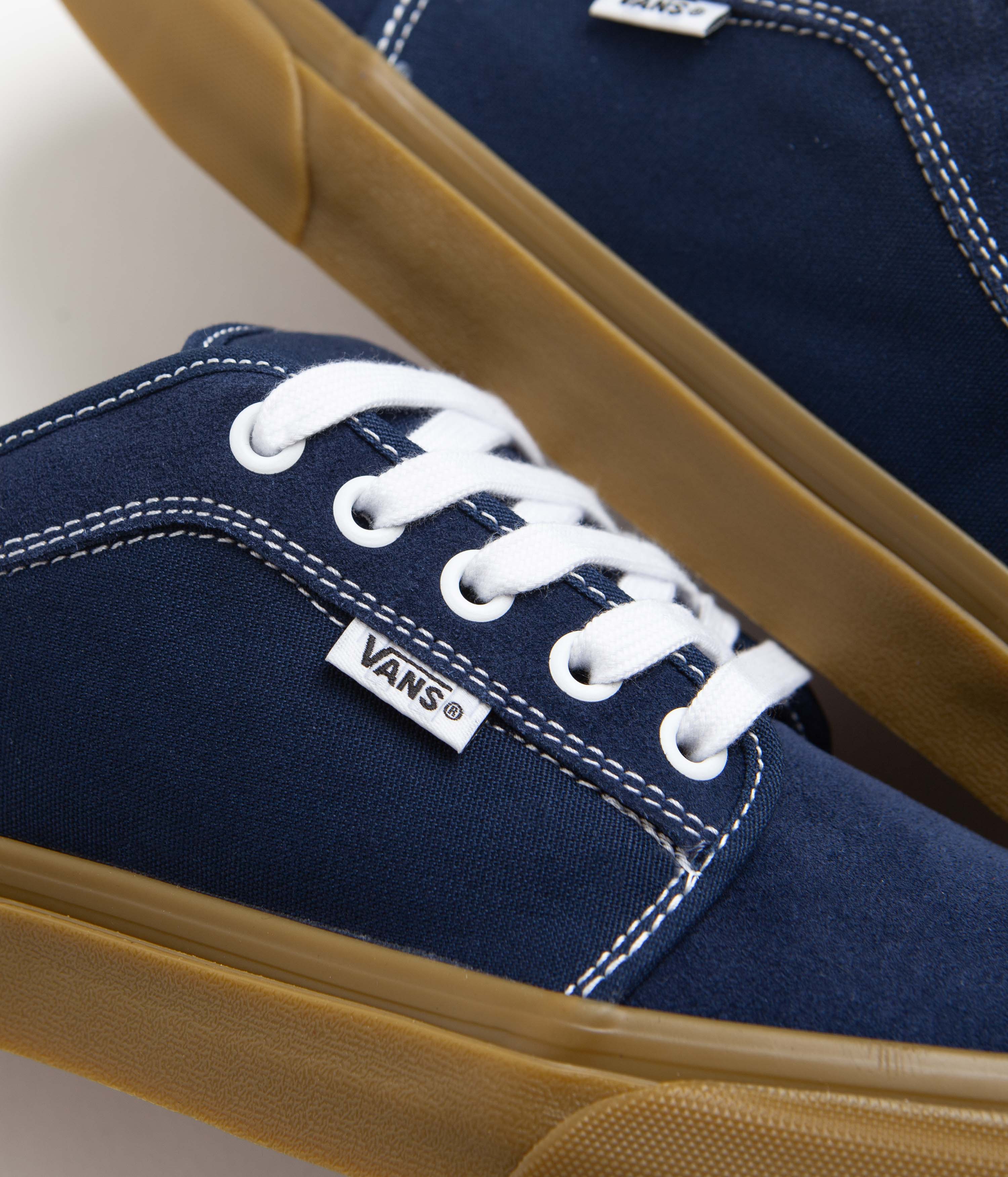 Vans Skate Chukka Low Shoes - Dress Blues / Gum | flatspot