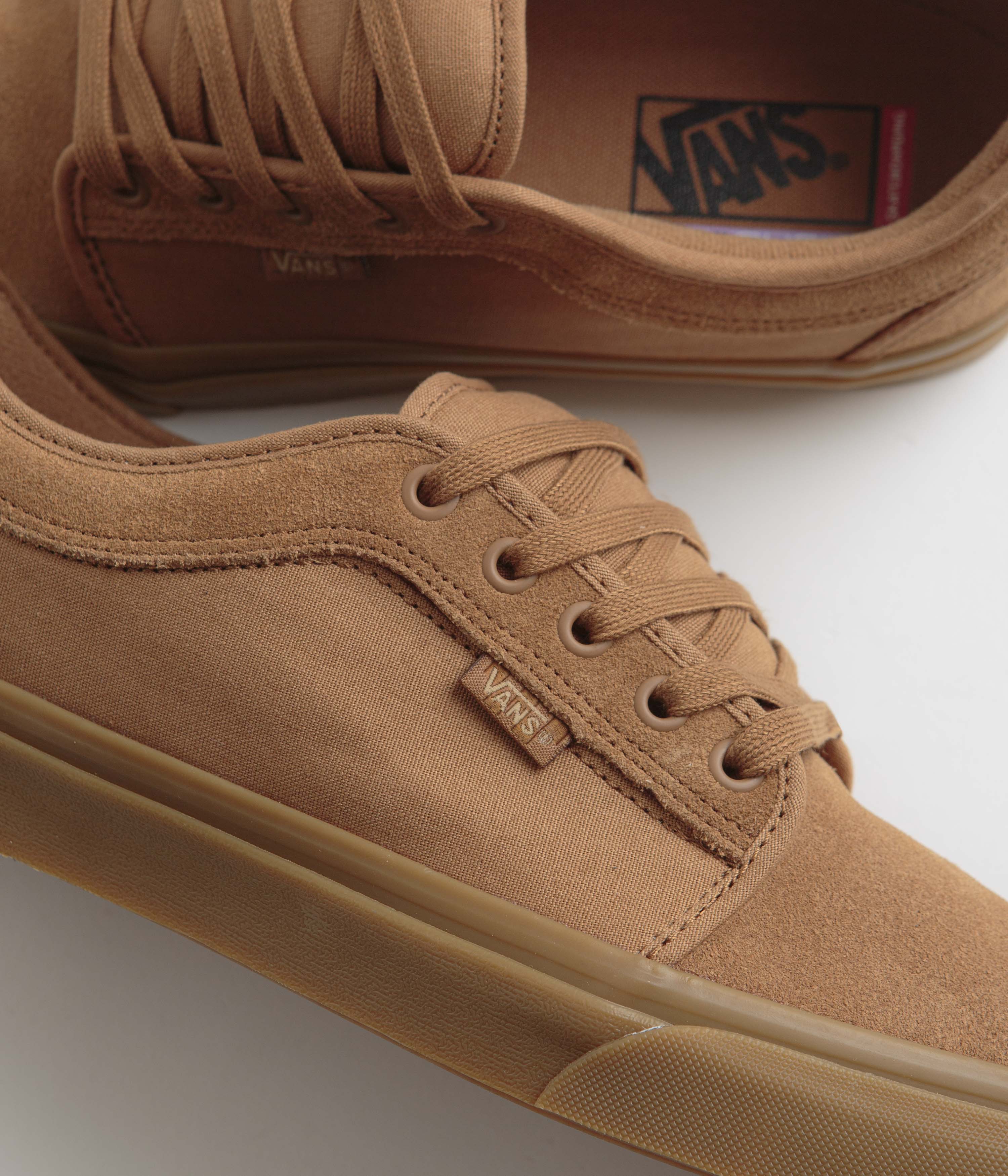 Vans Skate Chukka Low Shoes - Light Brown / Gum | Flatspot