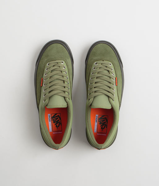 Vans Skate Era Stub Shoes - Fade Olive / Black | flatspot