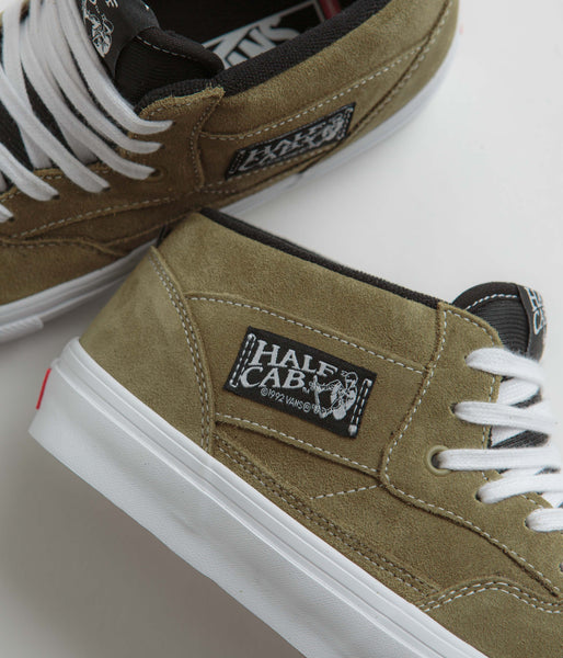 Vans Skate Half Cab Shoes - Gothic Olive | Flatspot