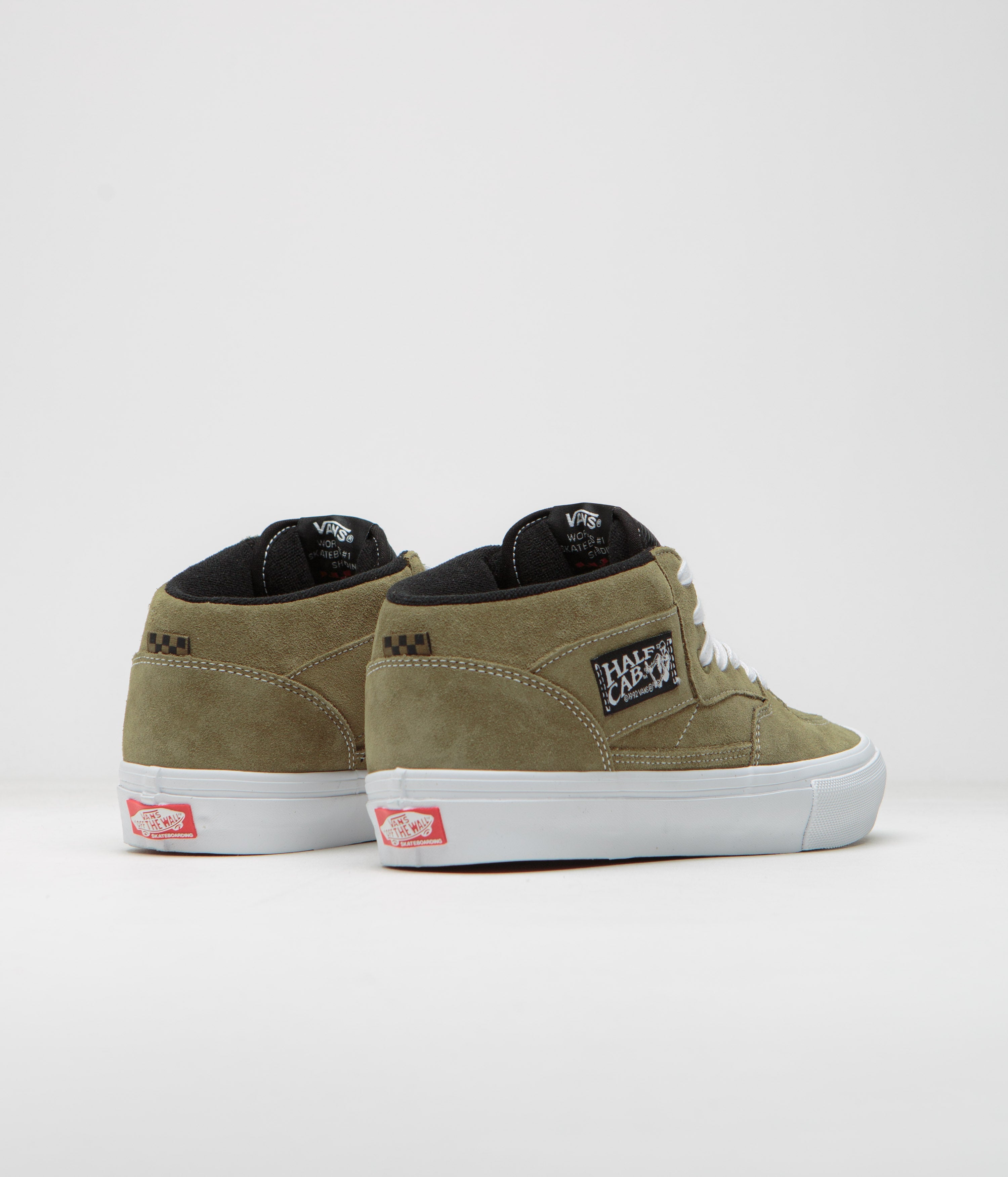 Vans Skate Half Cab Shoes - Gothic Olive | Flatspot