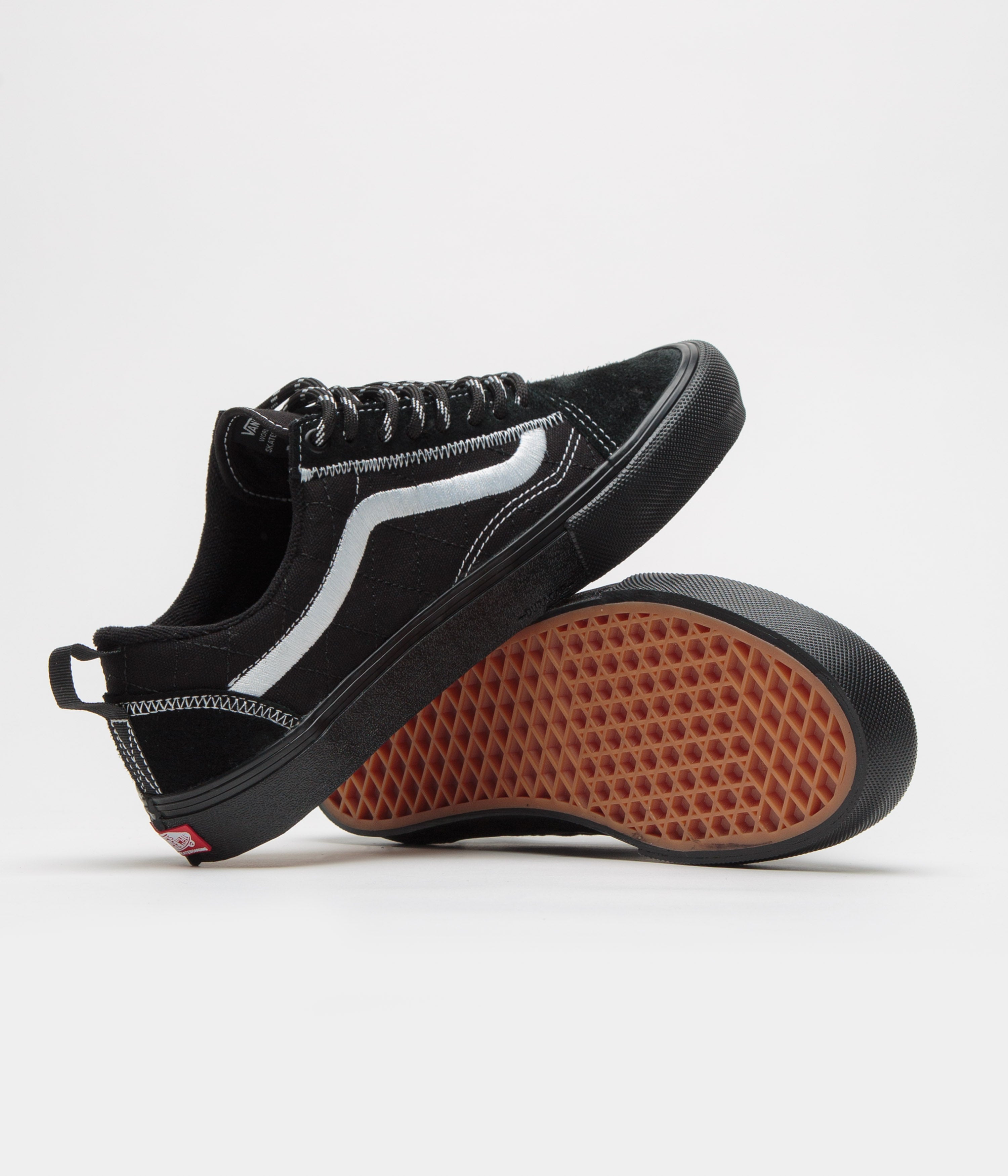 Vans Skate Old Skool Shoes - (Doobie) Black / Black | Flatspot