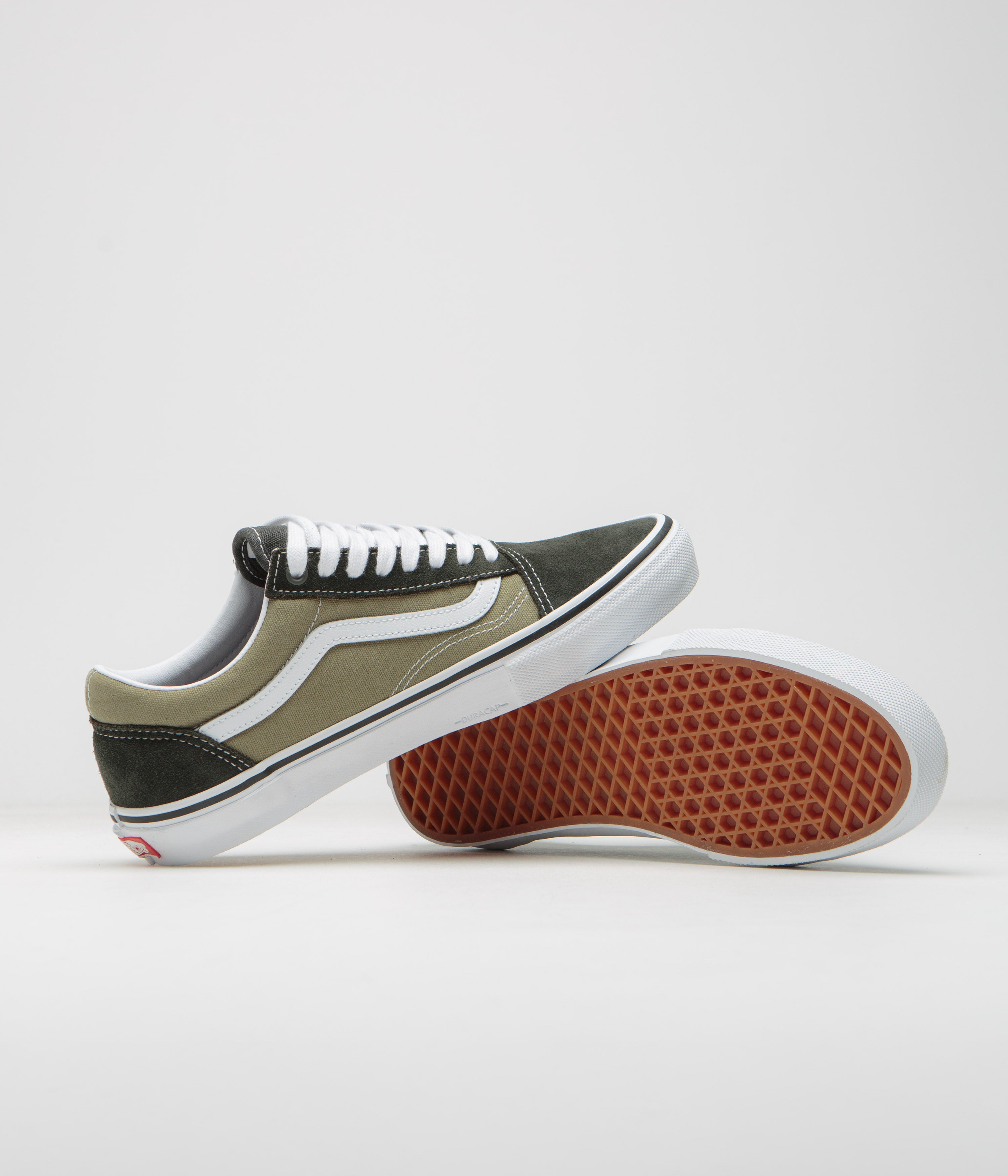 Vans Skate Old Skool Shoes - Gothic Olive | Flatspot