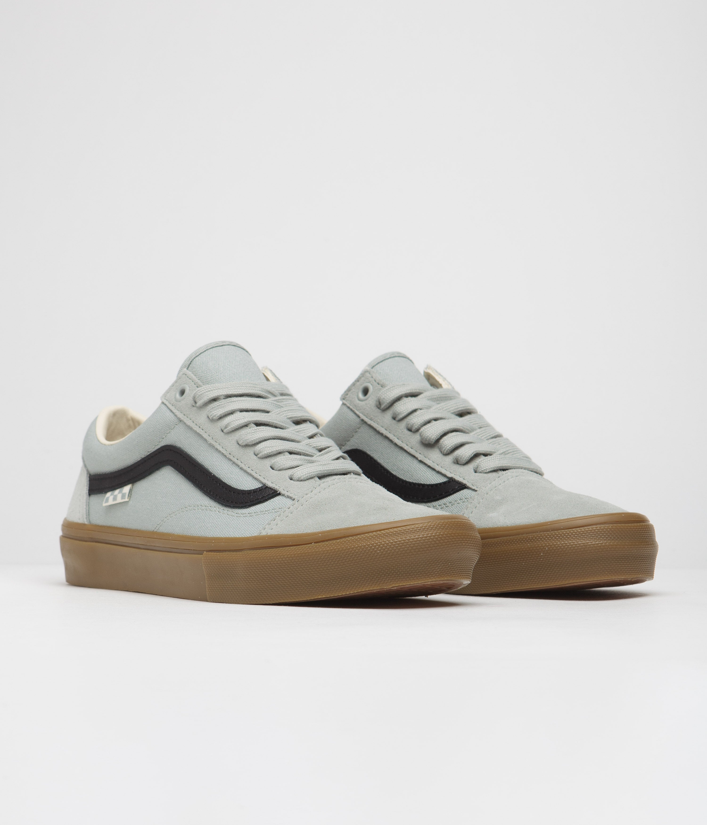 Vans Skate Old Skool Shoes - Grey / Gum | Flatspot