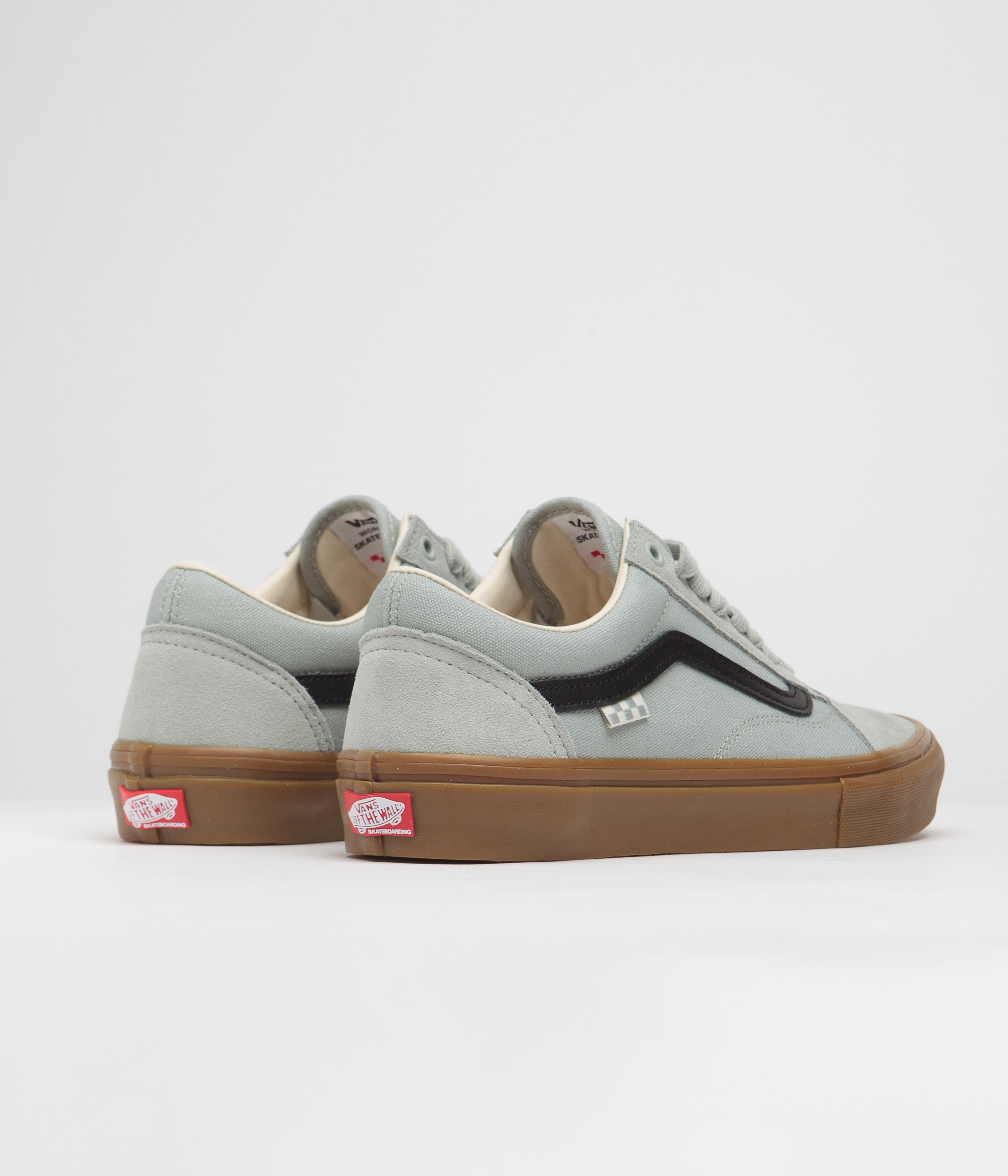 Vans Skate Old Skool Shoes - Grey / Gum | Flatspot
