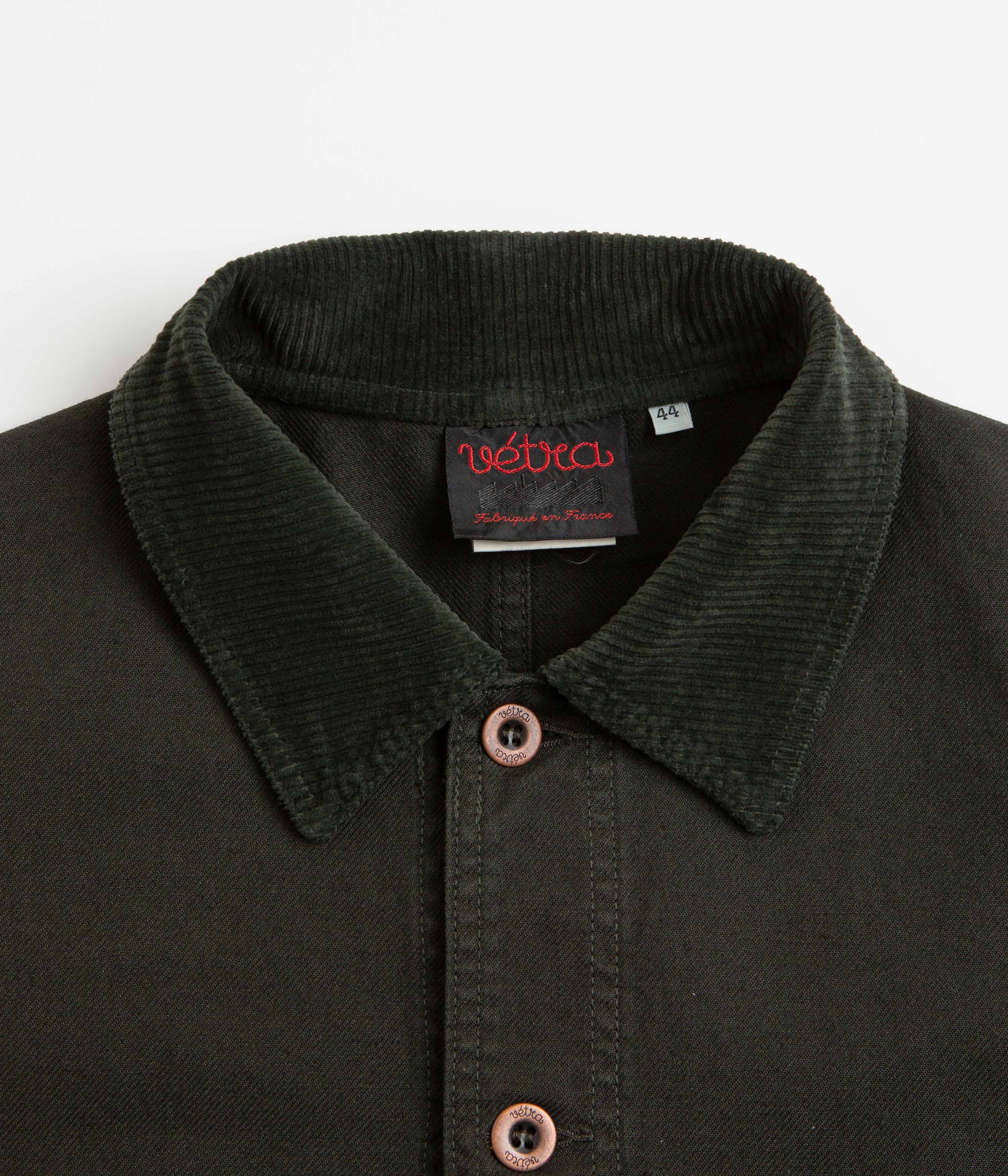 Vetra 5V Double Fabric Workwear Jacket - Dark Khaki | Flatspot