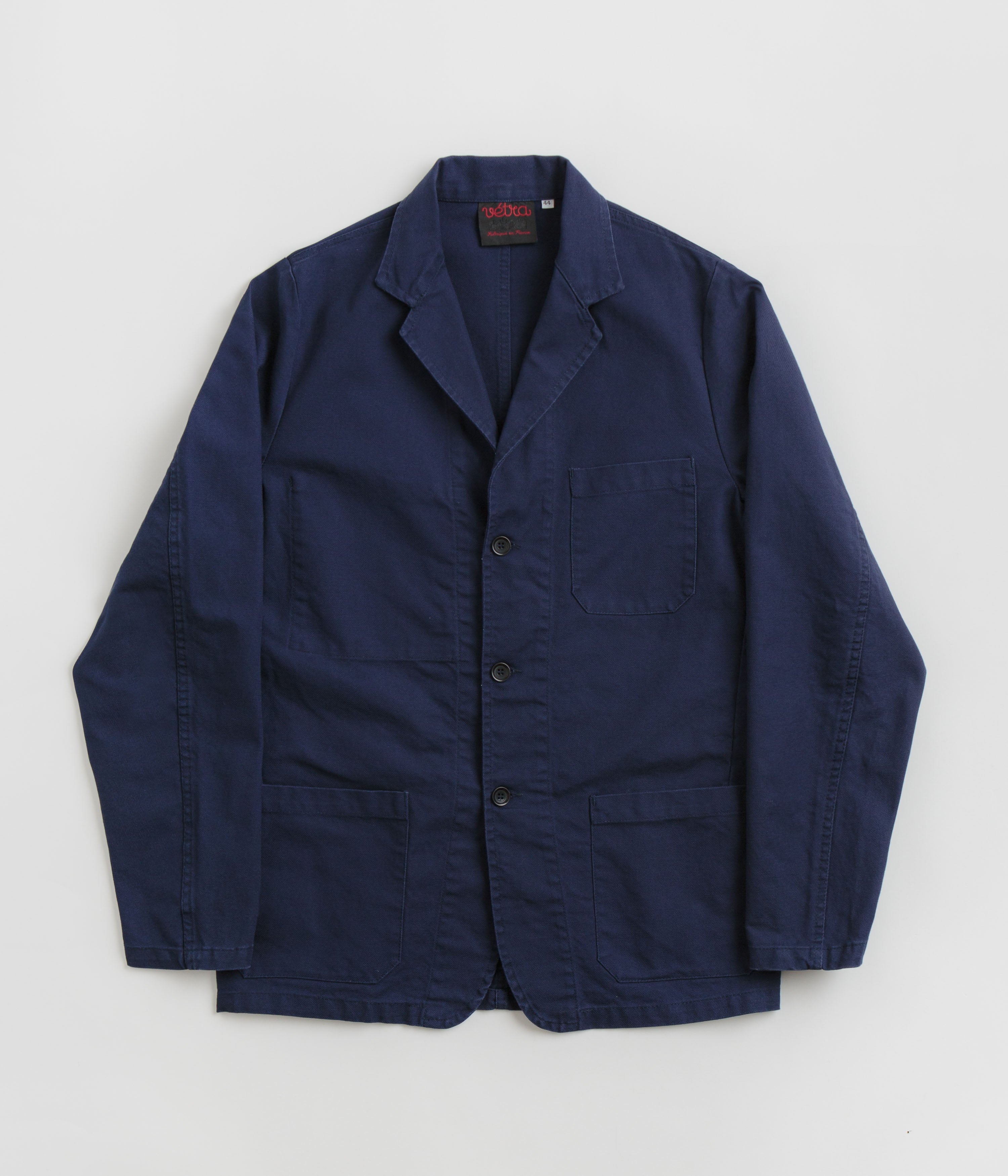 Vetra Organic Workwear Blazer - Navy | Flatspot