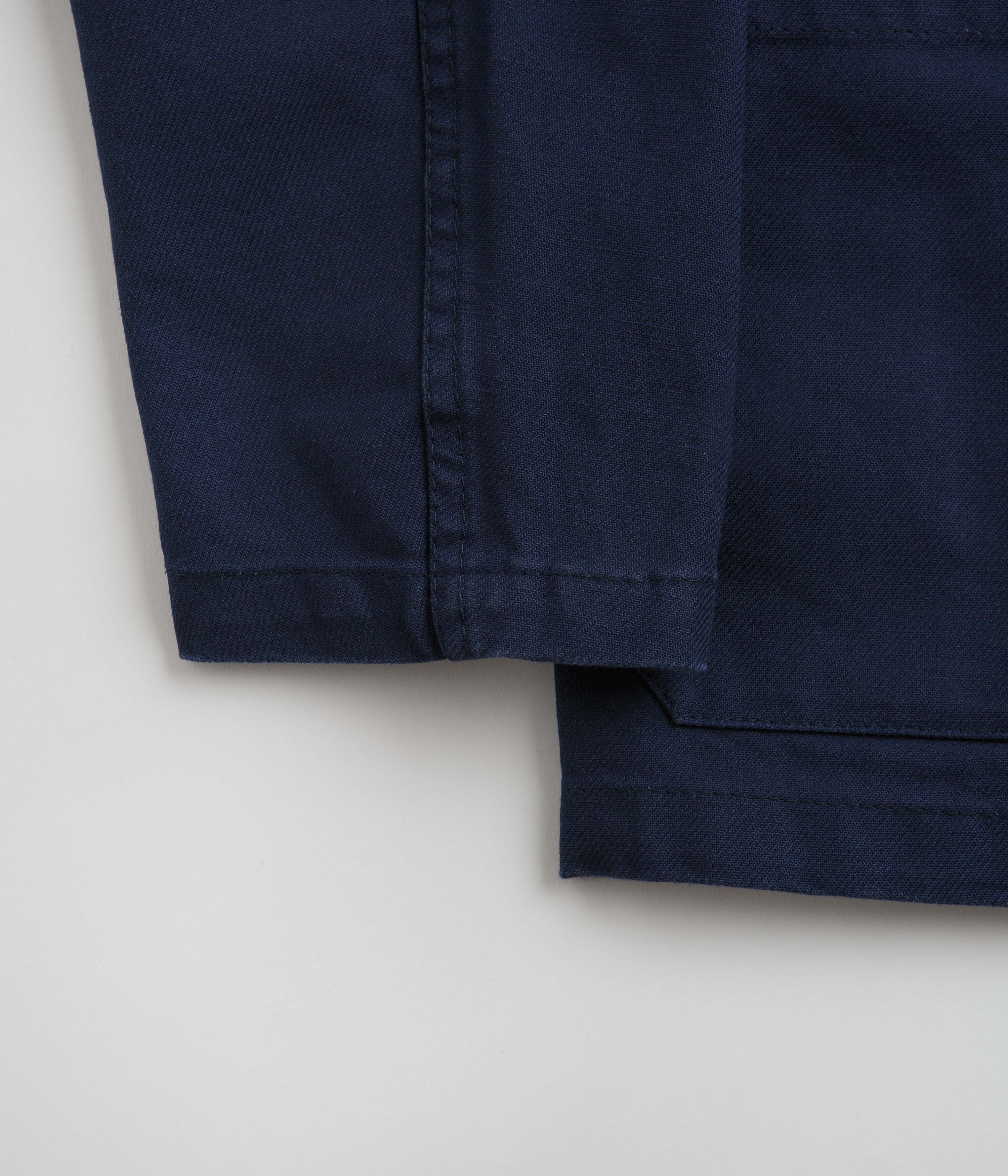 Vetra Organic Workwear Blazer - Navy | Flatspot