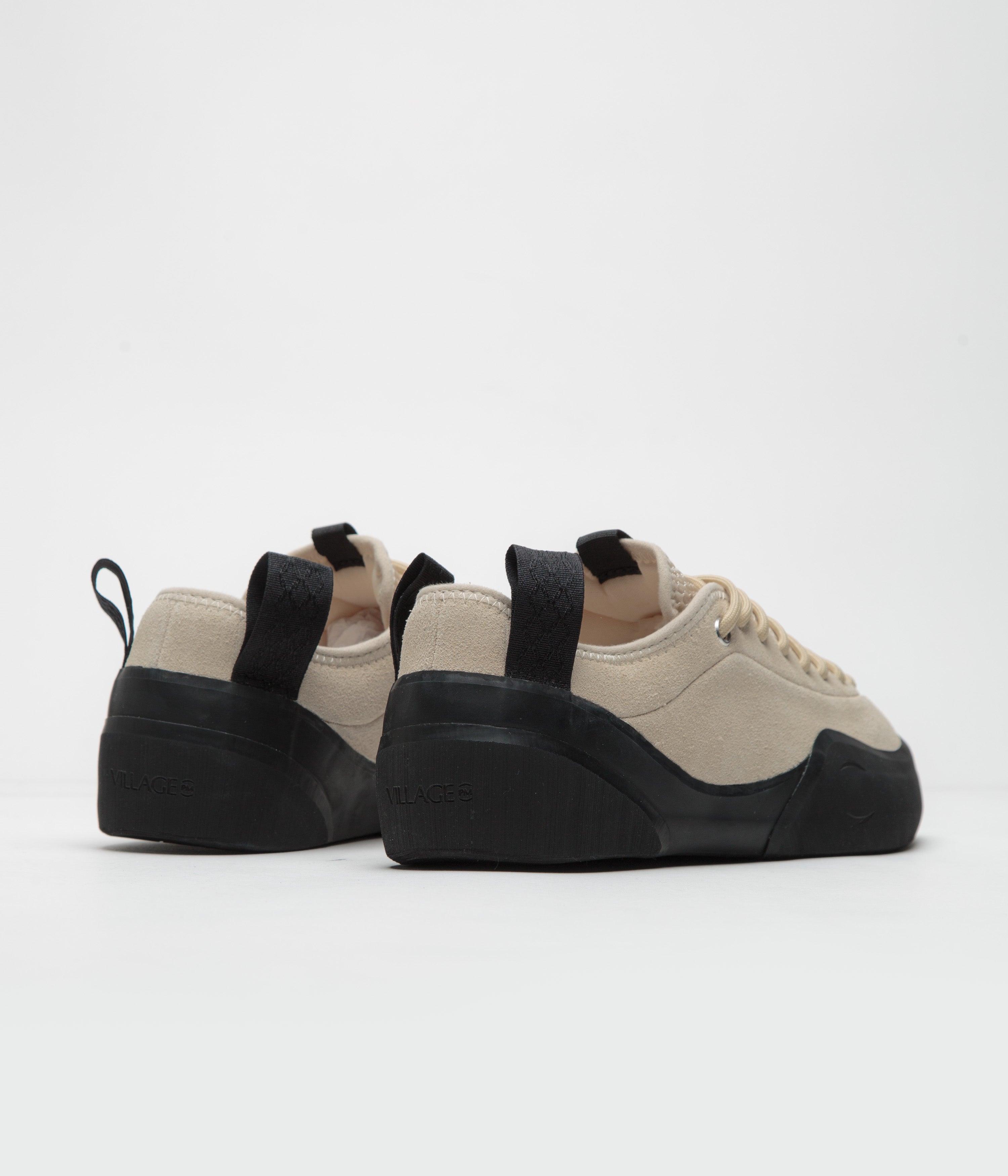 Village PM 1.00 PM Shoes - Cream Beige / Natural Black | Flatspot