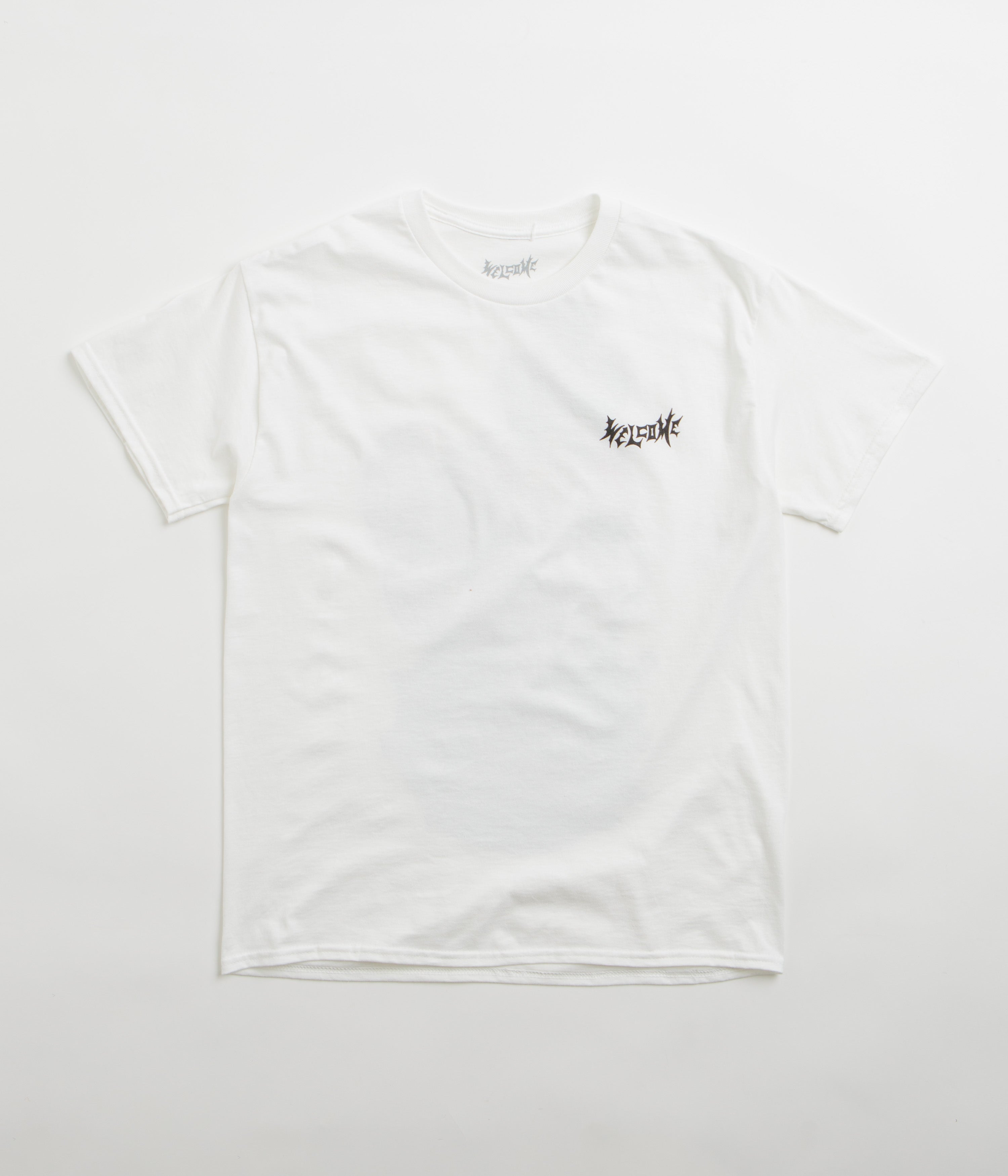 Welcome Unchained T-Shirt - White | Flatspot