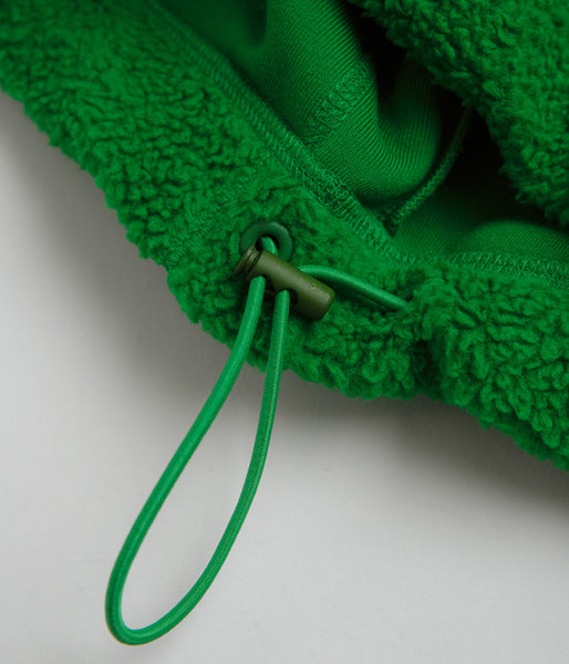 YMC Aaron Zip Fleece Jacket - Green | Flatspot