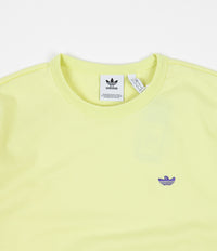 Adidas Shmoo Logo T-Shirt - Yellow Tint / Purple | Flatspot