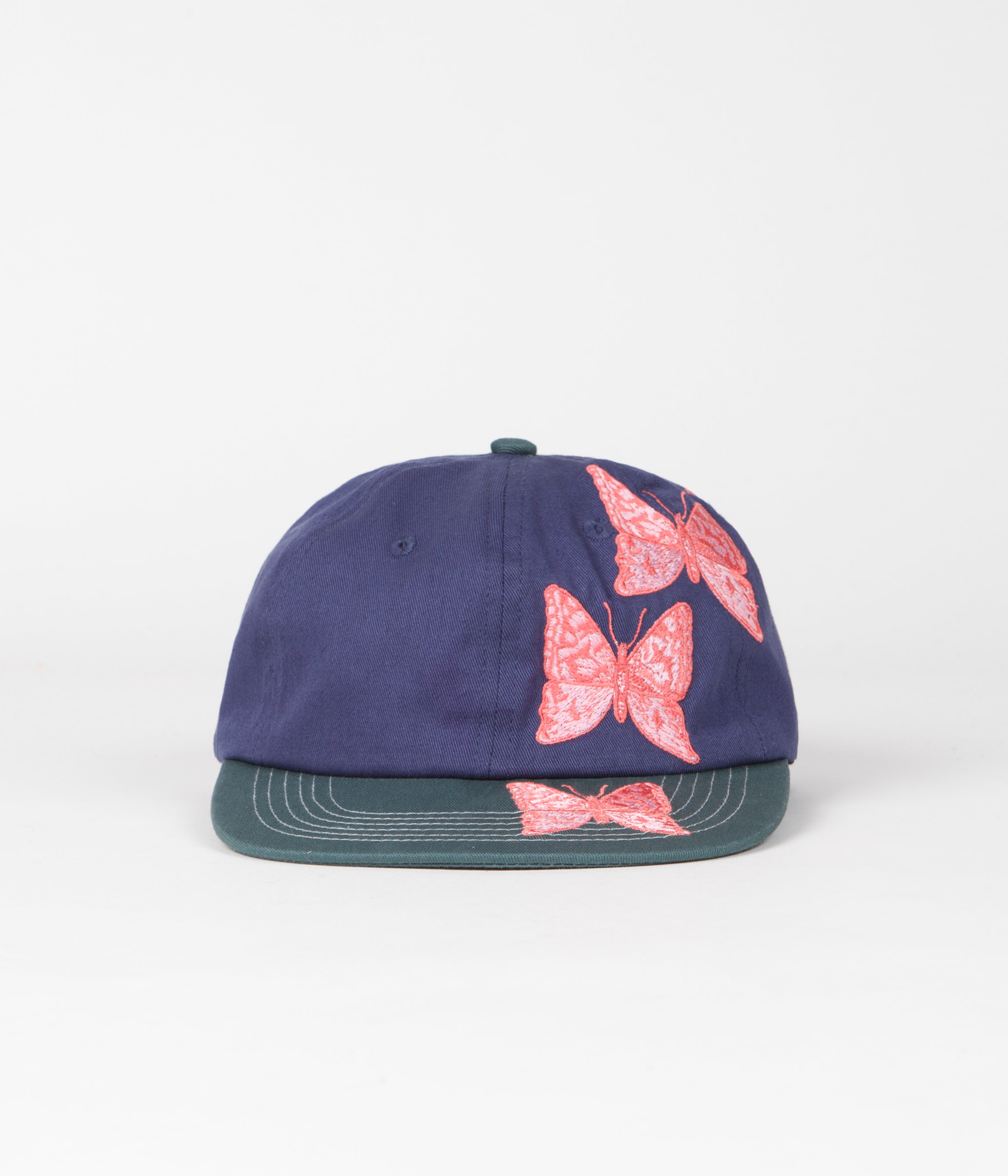 Butter Goods Butterfly Cap - Navy / Forest | Flatspot