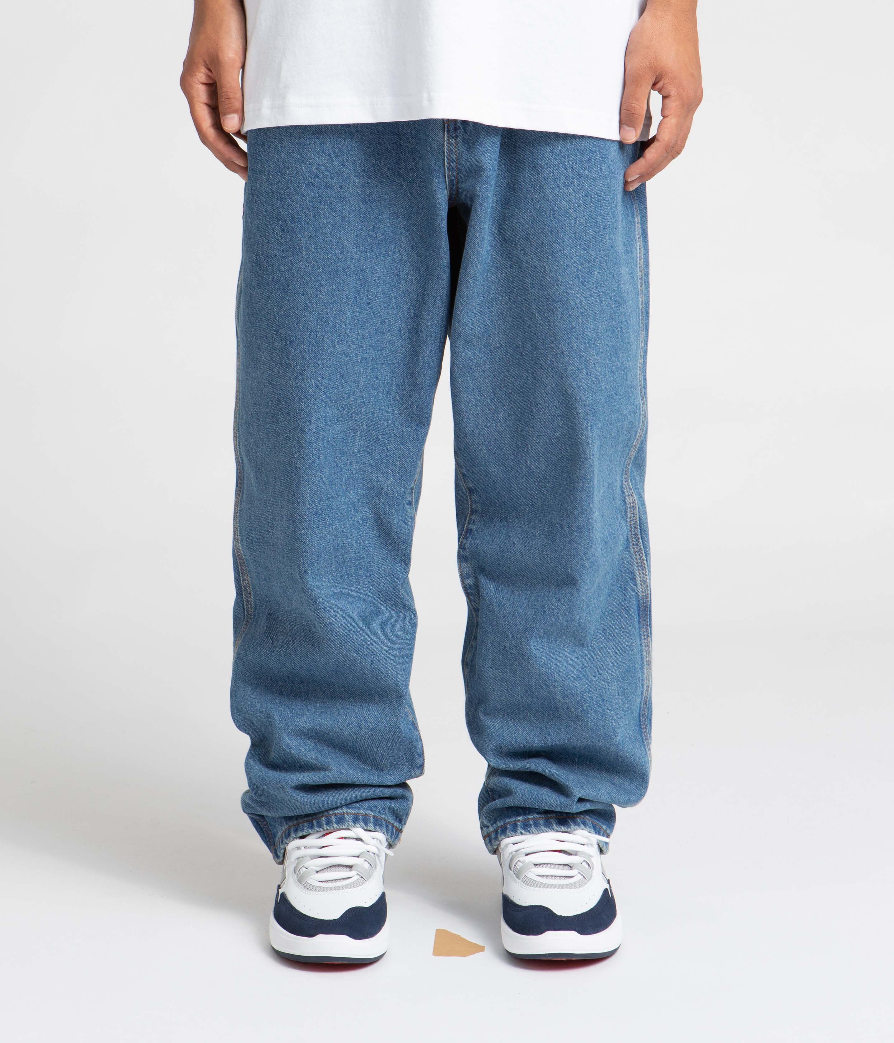 Butter Goods Flower Denim Jeans - Washed Indigo | Flatspot