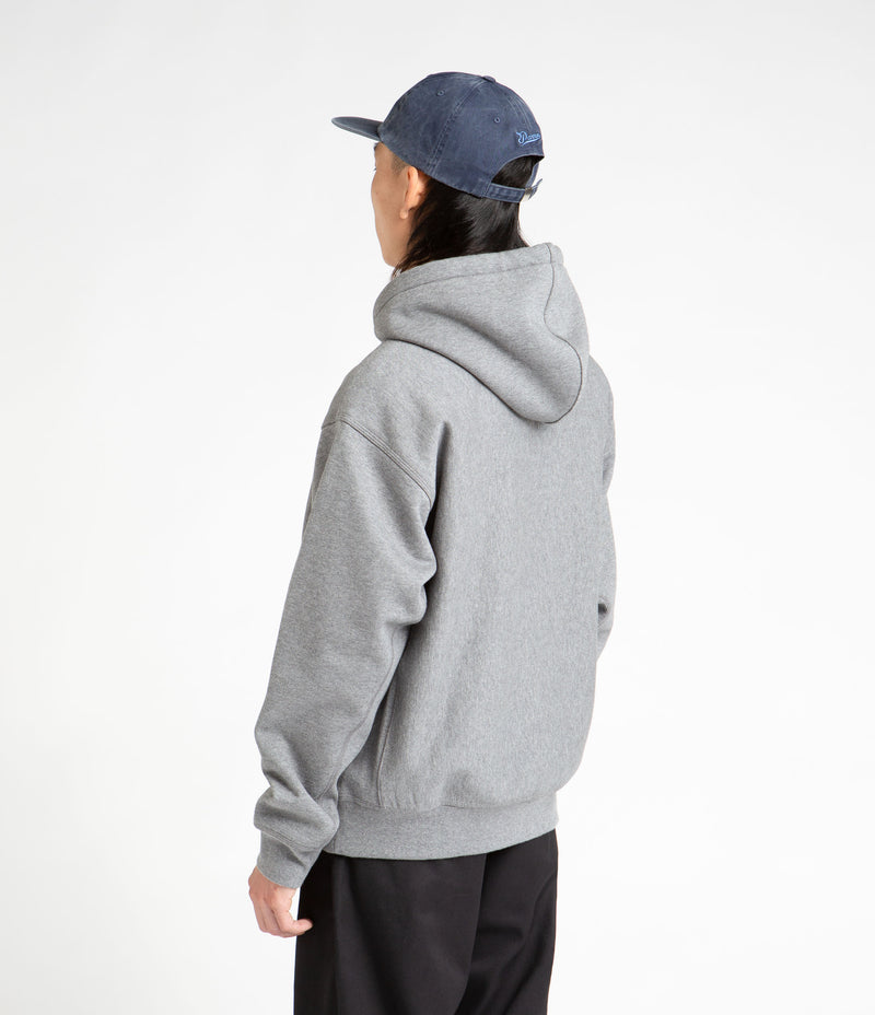 Carhartt American Script Hoodie - Dark Grey Heather | Flatspot
