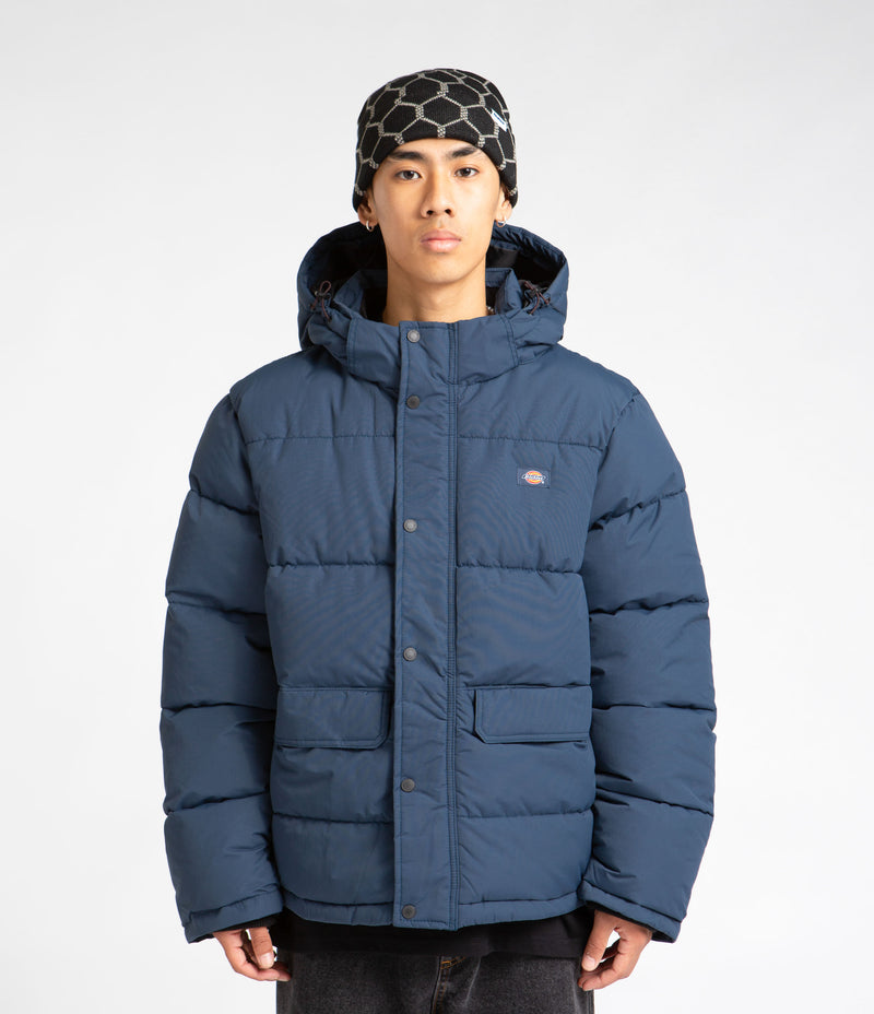 Dickies Glacier View Puffer Jacket - Air Force Blue | Flatspot