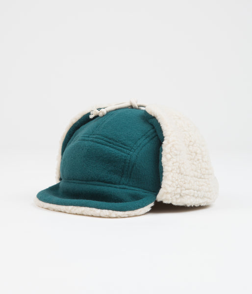 Magenta Trapper Hat - Petrol Blue | Flatspot