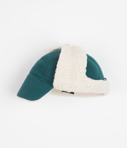 Magenta Trapper Hat - Petrol Blue | Flatspot