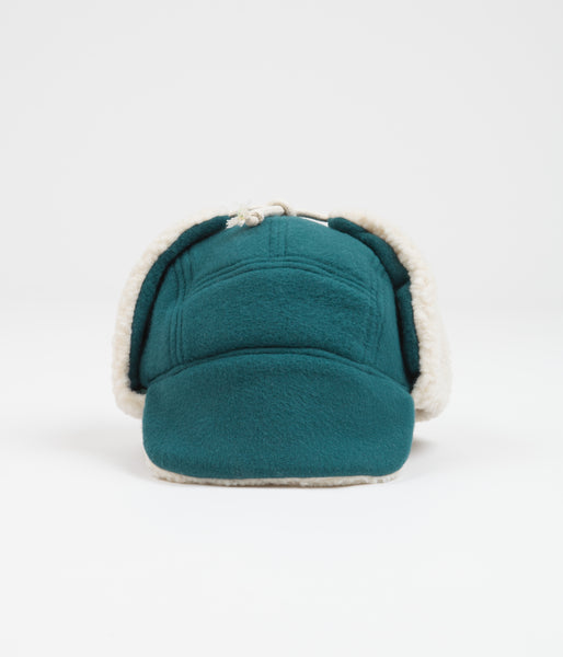 Magenta Trapper Hat - Petrol Blue | Flatspot