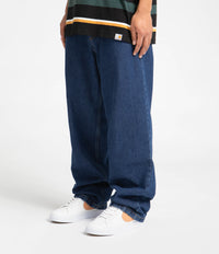 Polar 93 Denim Jeans - Dark Blue / Yellow | Flatspot