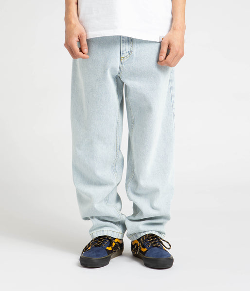 Polar 93 Denim Jeans - Light Blue / Yellow | Flatspot