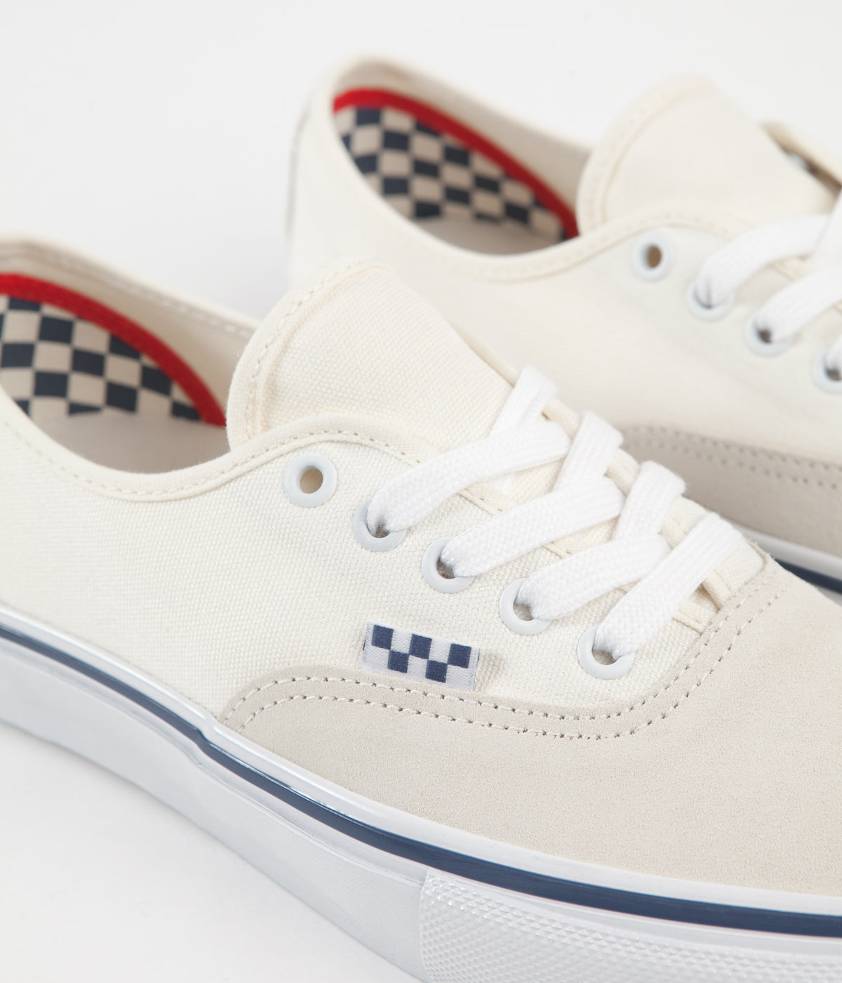 Vans Skate Authentic Shoes - Off White | Flatspot