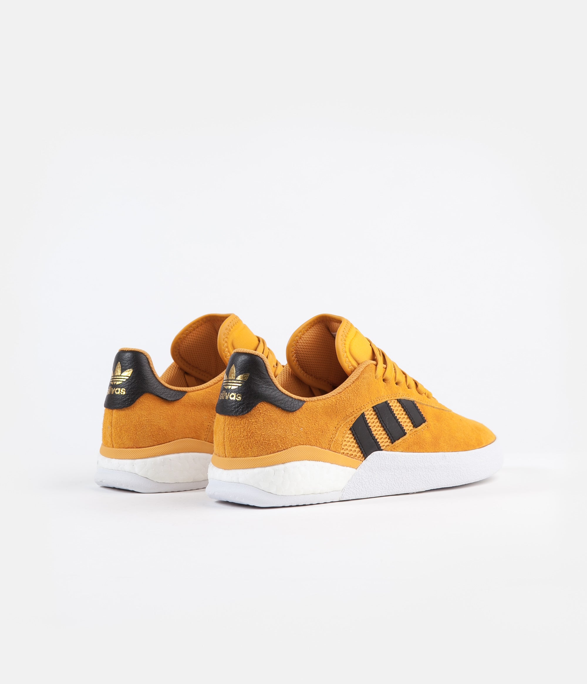 Adidas 3ST.004 'Miles Silvas' Shoes - Yellow / Core Black / Gold Metal ...