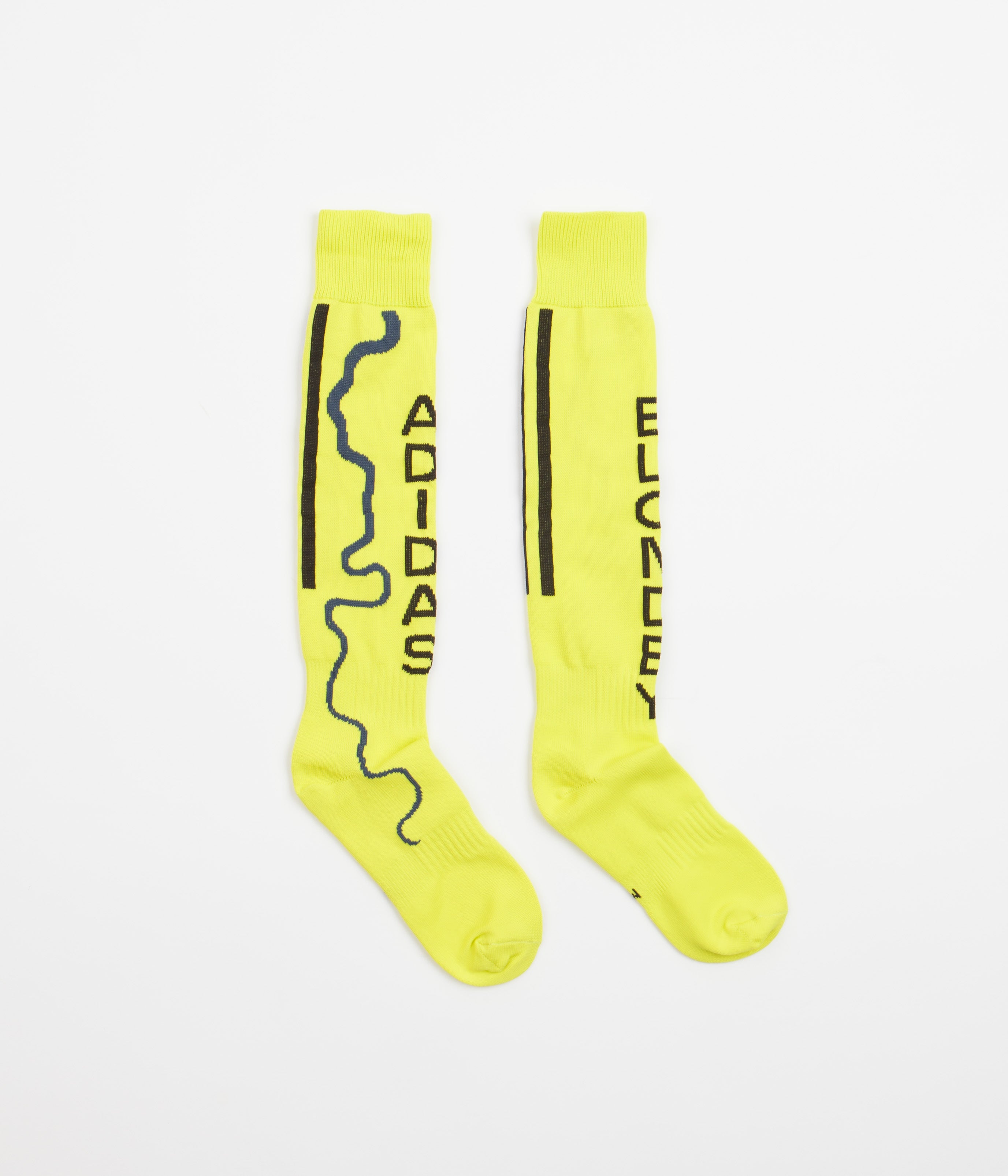Adidas Blondey Football Socks - Acid Yellow | Flatspot