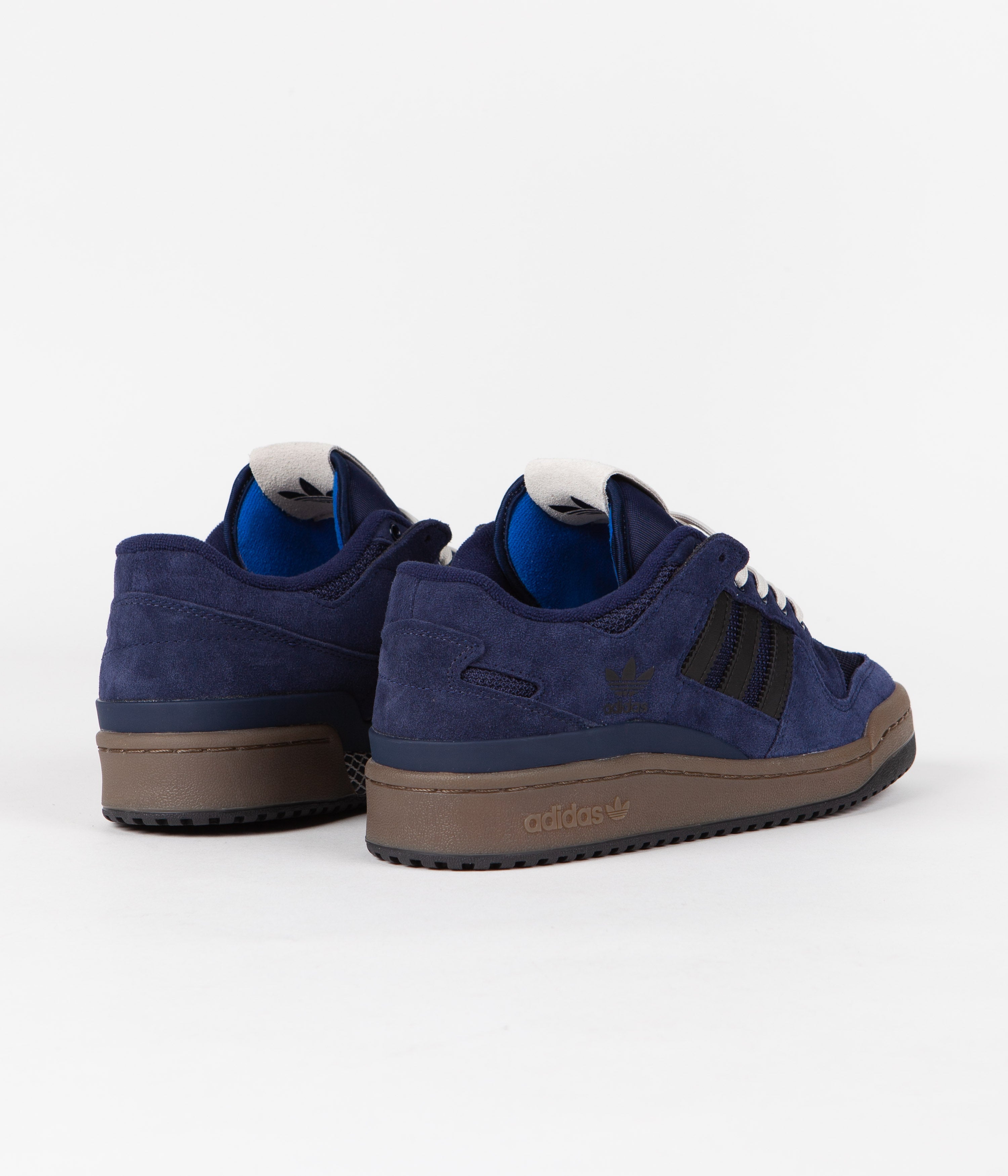 Adidas Forum 84 Low ADV Shoes - Collegiate Navy / Core Black / Bluebir ...