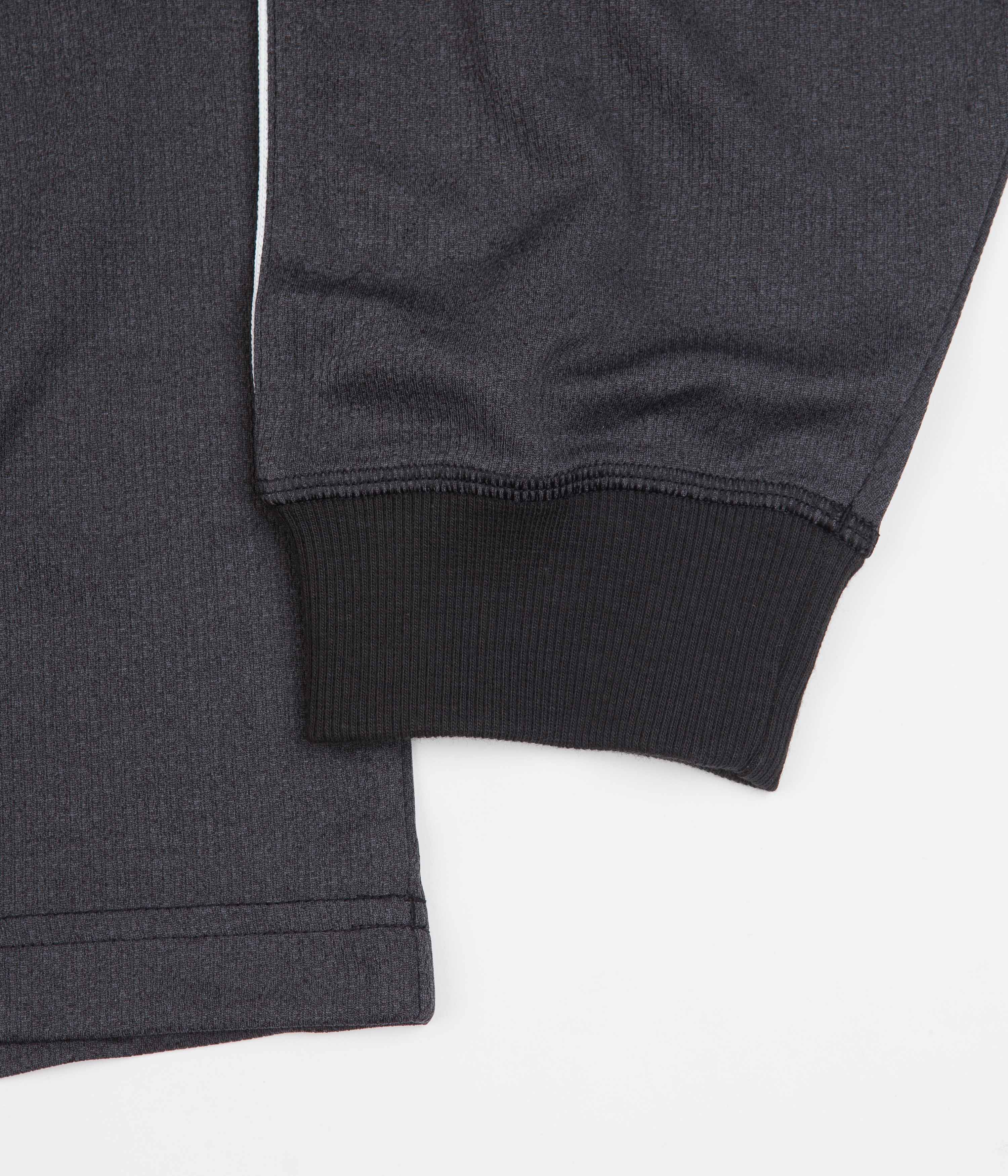 Adidas Long Sleeve Football Jersey - Black / Grey Five / White | Flatspot