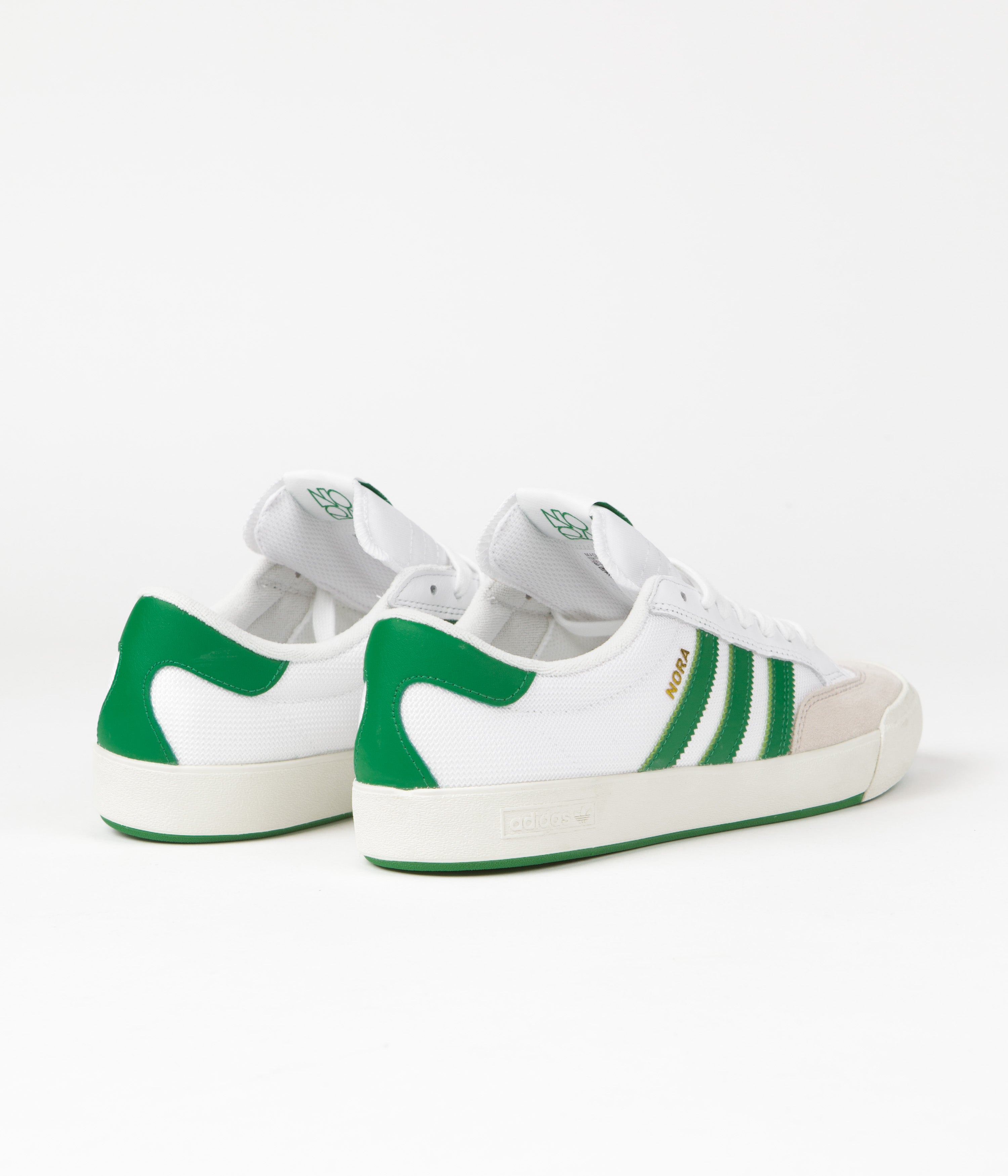 Adidas Nora Shoes - FTWR White / Green / FTWR White | Flatspot