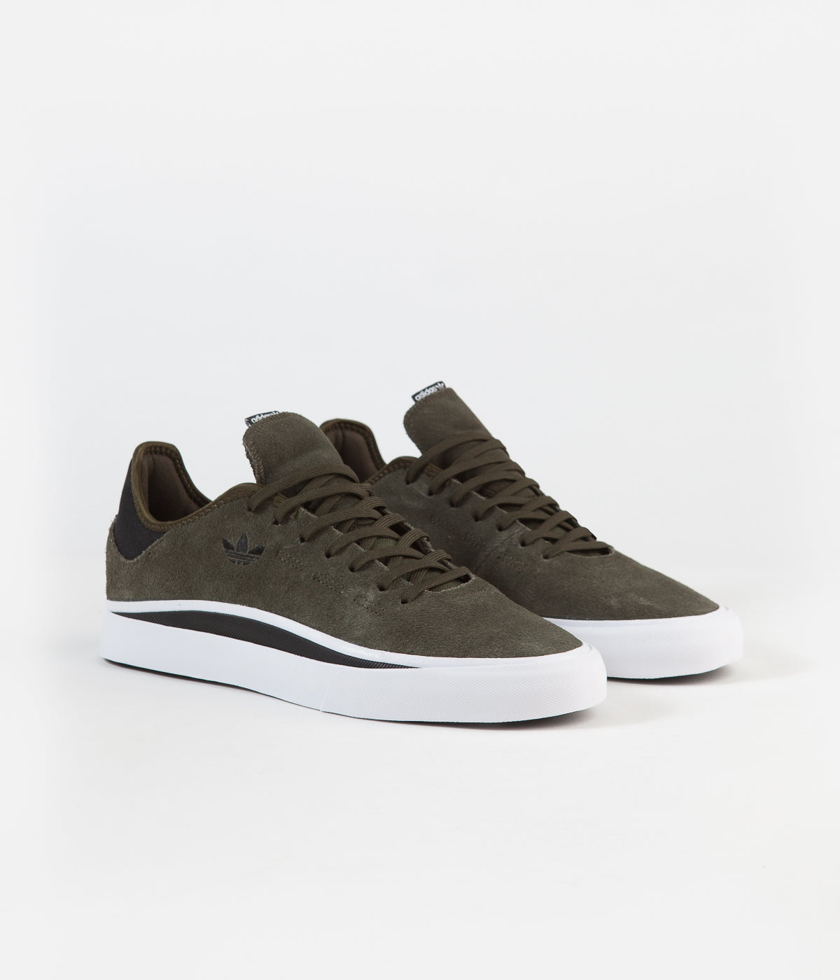 Adidas Sabalo Shoes - Night Cargo / White / Black | Flatspot