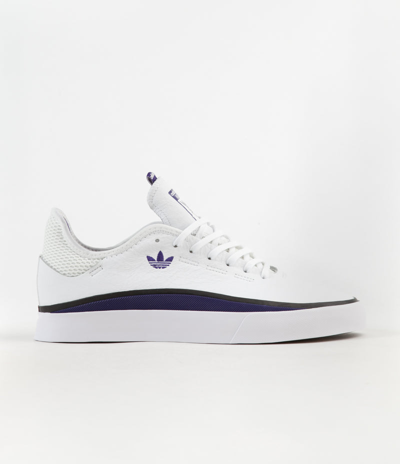Adidas Sabalo x Hardies Shoes - White / Purple / Core Black | Flatspot