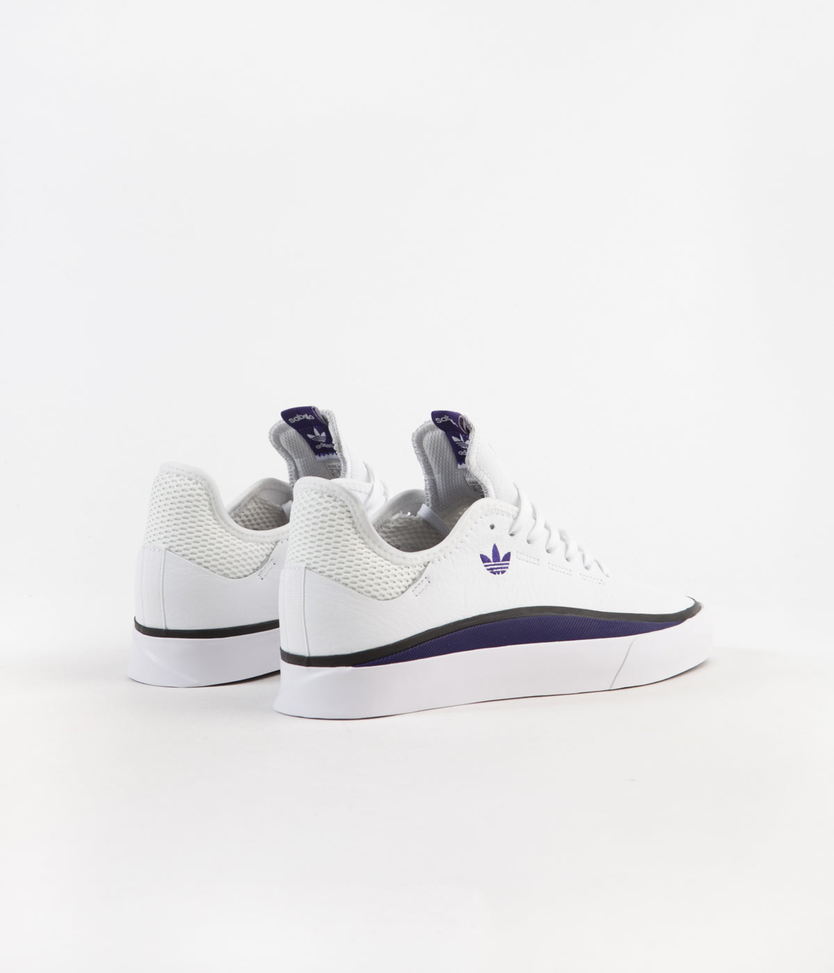 Adidas Sabalo x Hardies Shoes - White / Purple / Core Black | Flatspot