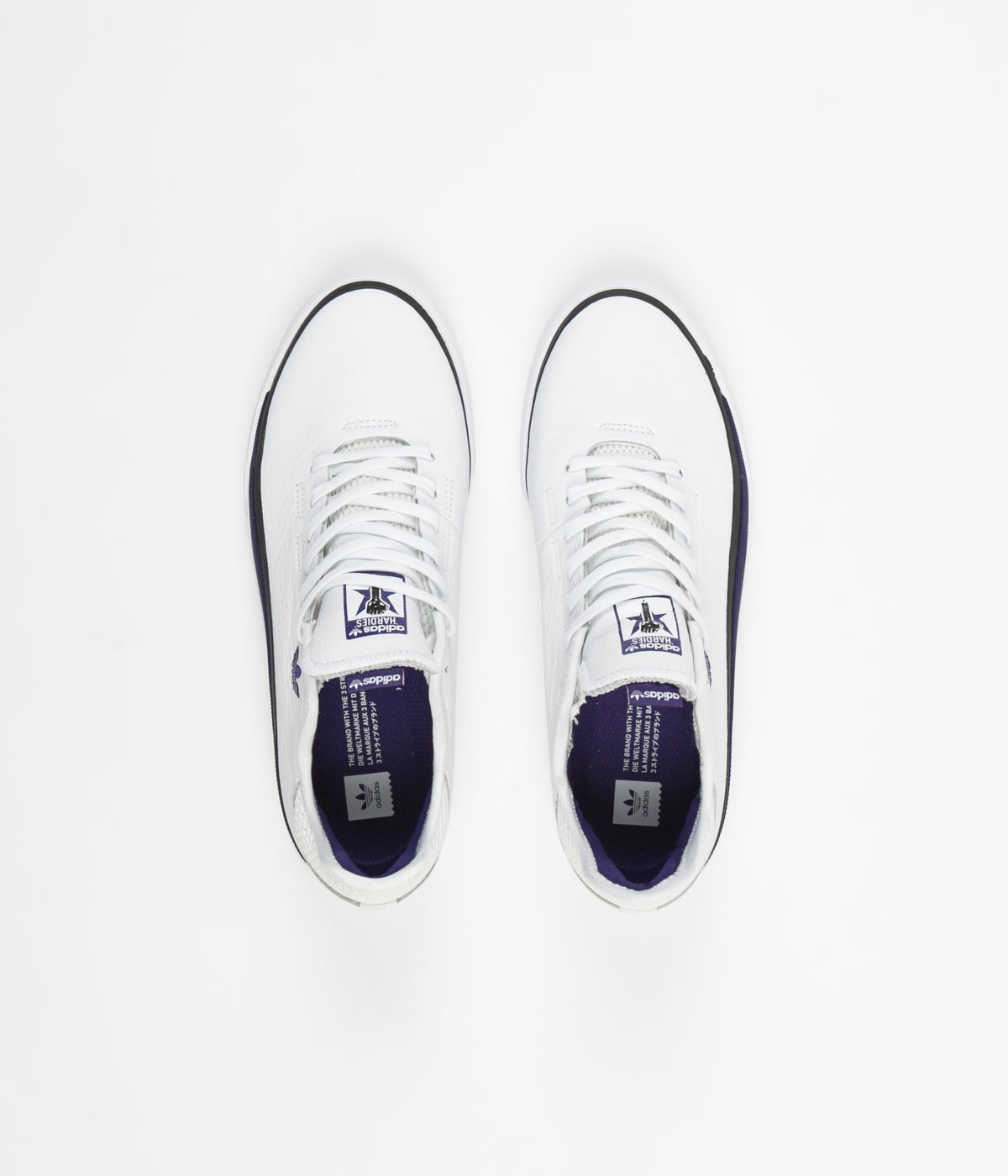 Adidas Sabalo x Hardies Shoes - White / Purple / Core Black | Flatspot