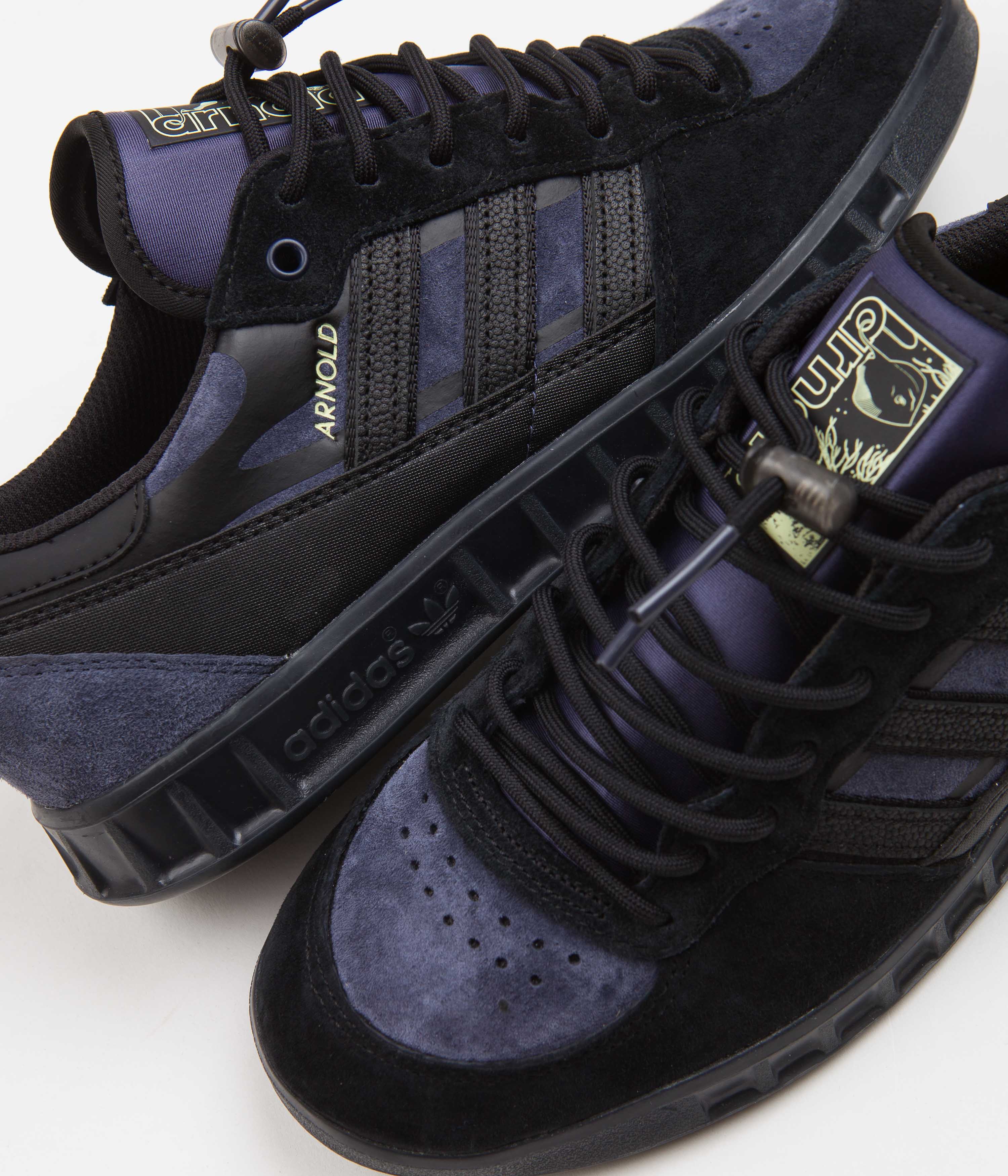 Adidas x Mike Arnold Handball Top Shoes - Core Black / Shadow Navy / P ...