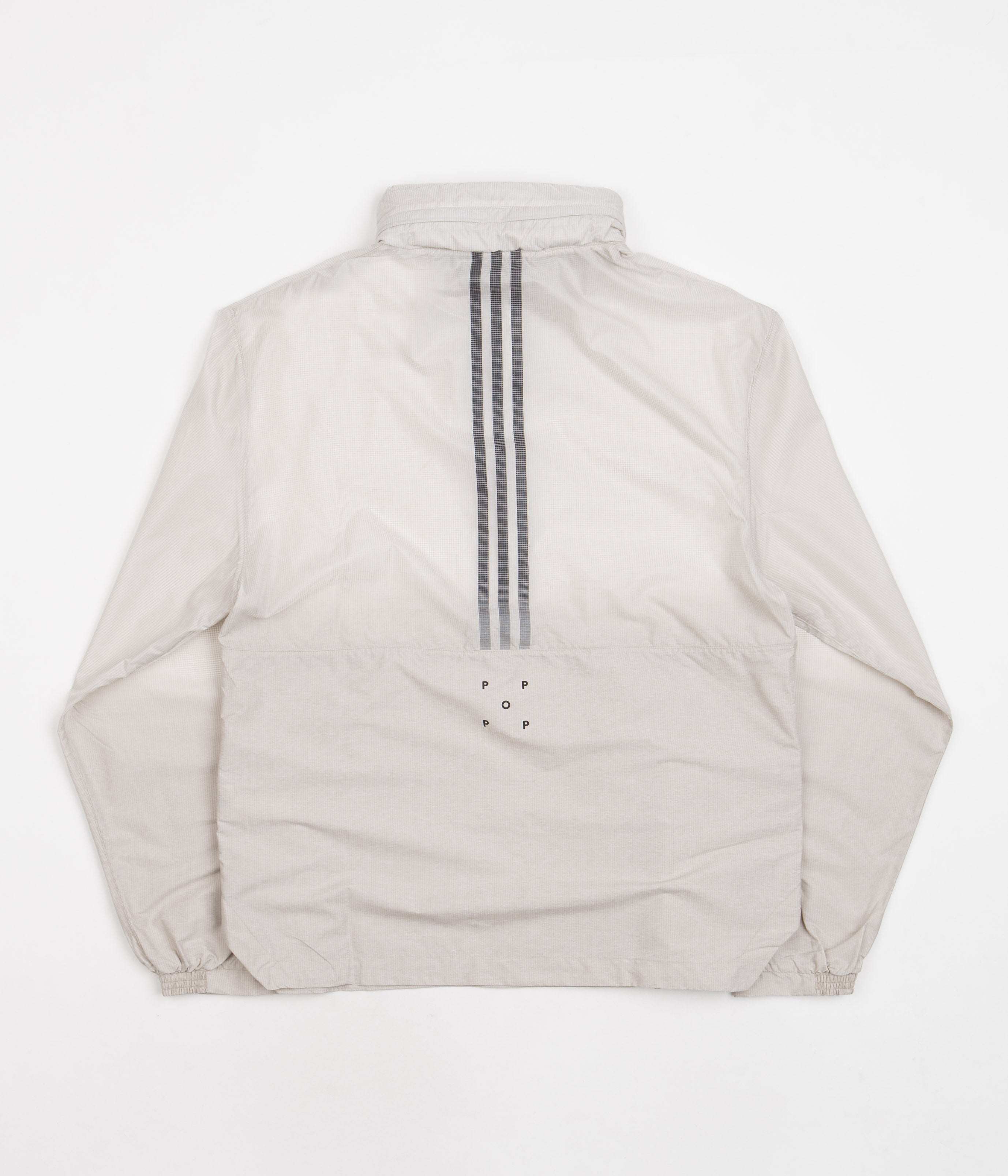 Adidas x Pop Trading Company Tech Jacket - Clay Brown / Black | Flatspot