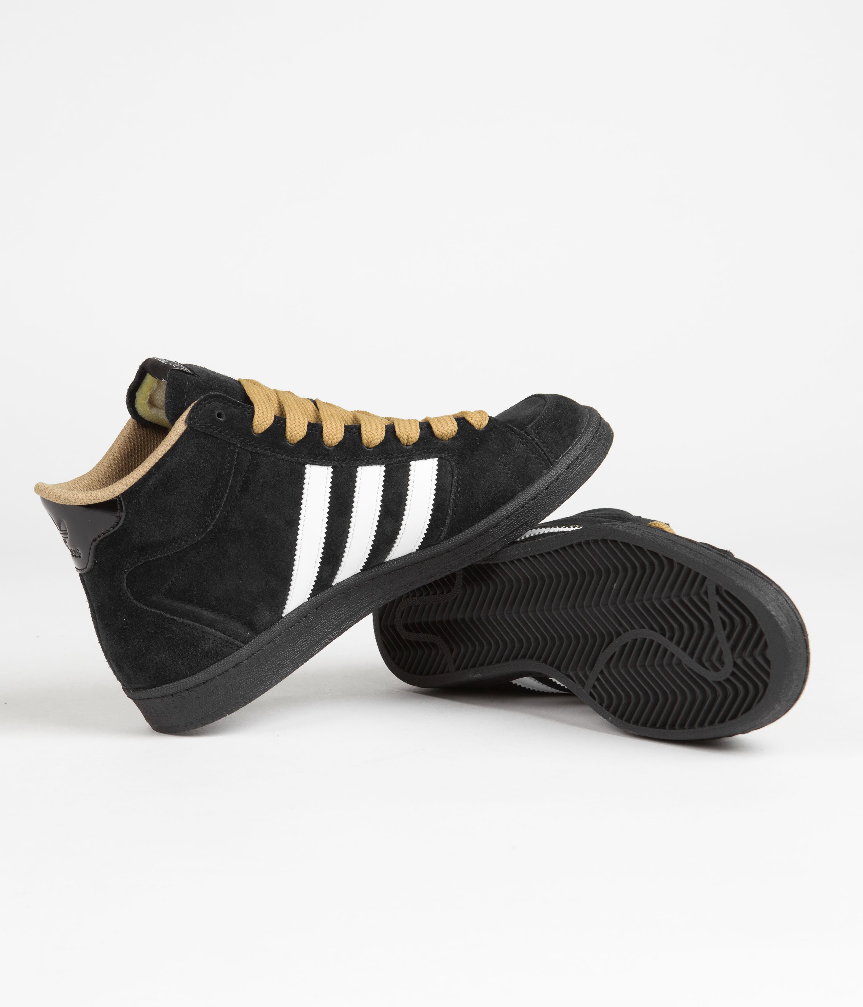 Adidas x Sneeze Superskate Shoes - Core Black / FTWR White / Golden Be ...