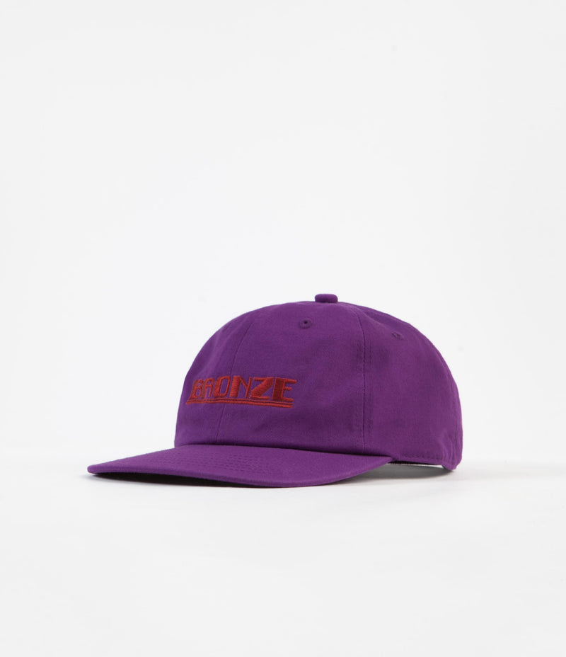 Bronze 56K Plate Cap - Purple | Flatspot