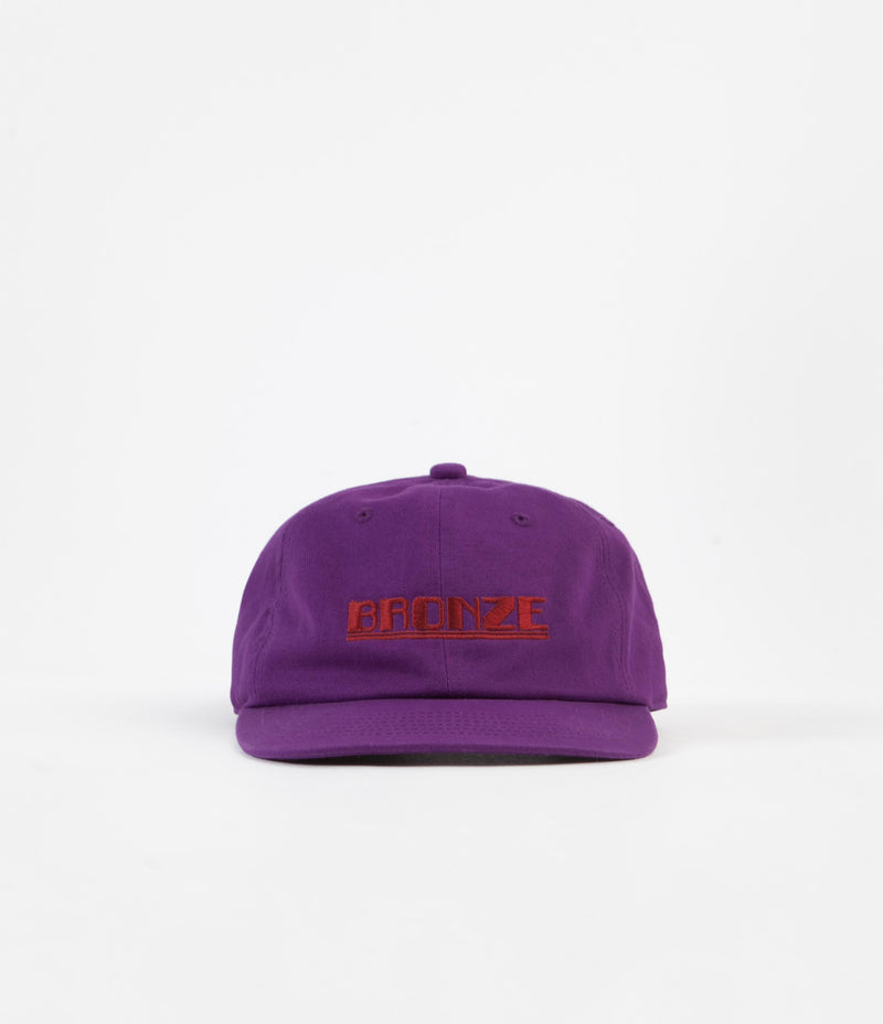 Bronze 56K Plate Cap - Purple | Flatspot
