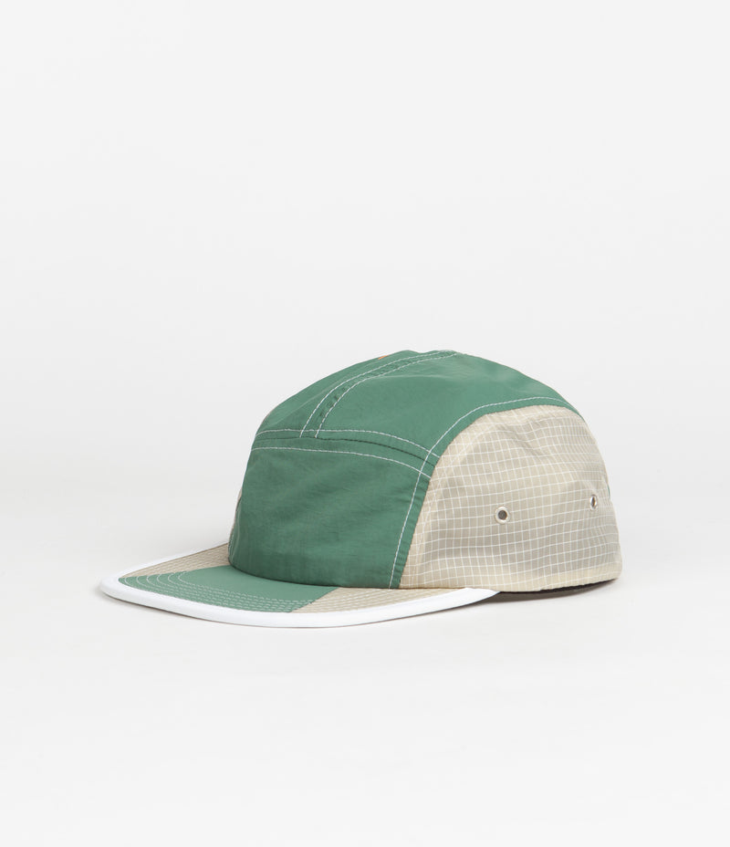 Butter Goods Equipment Ripstop 5 Panel Cap - Forest | Flatspot
