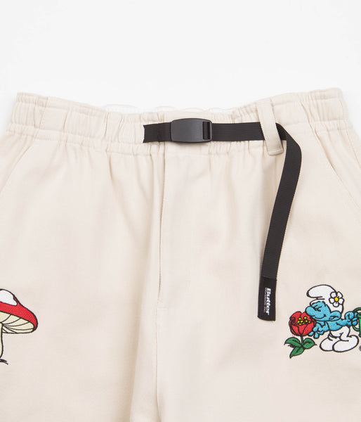 Butter Goods x The Smurfs Forage Wide Leg Pants - Natural | Flatspot