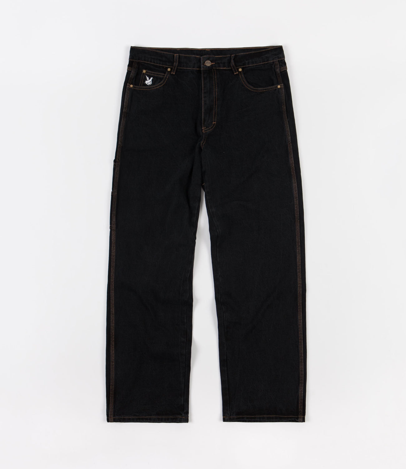 Butter Goods Gullwing Denim Pants - Black | Flatspot