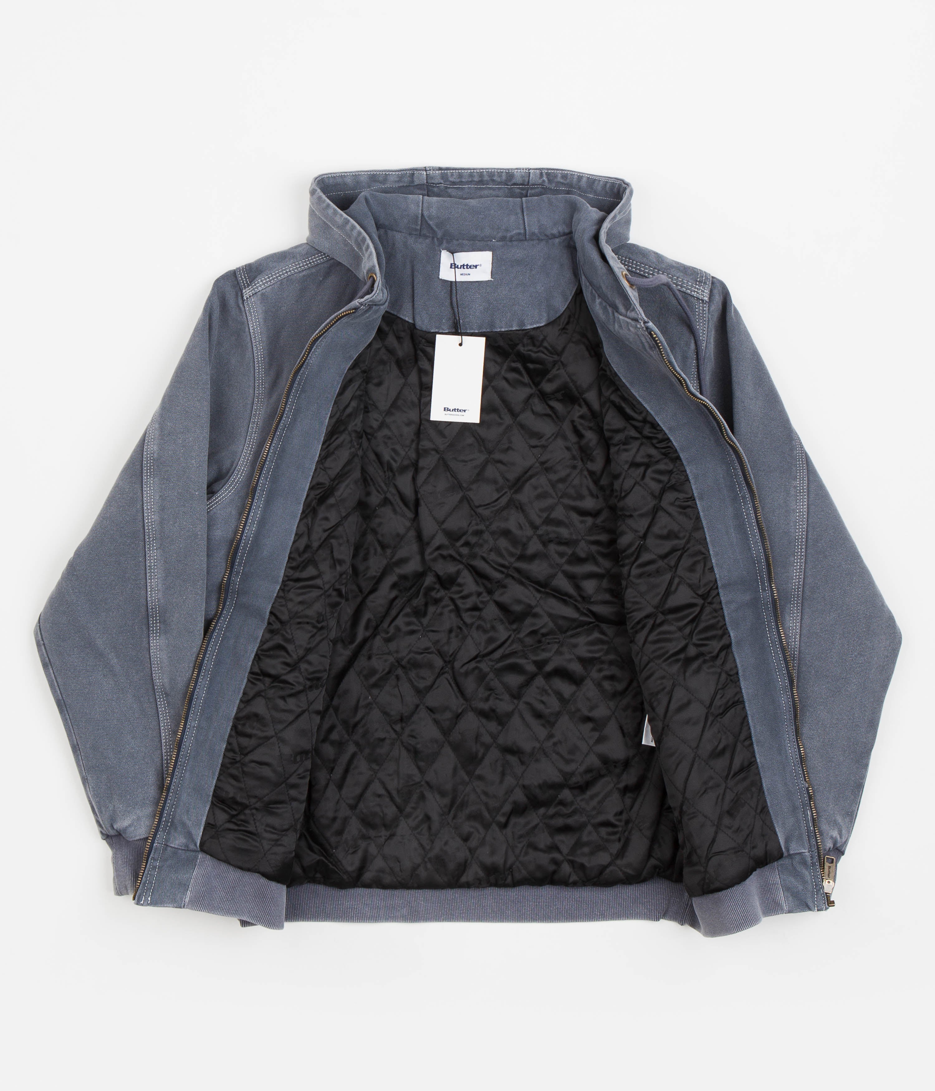 Butter Goods Heavy Weight Canvas Work Jacket - Slate | Flatspot